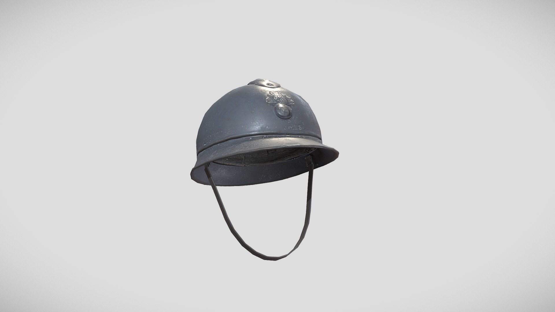 M1915 Adrian Helmet - 3D model by Albin (@Hallontrollet) [aee9539 ...