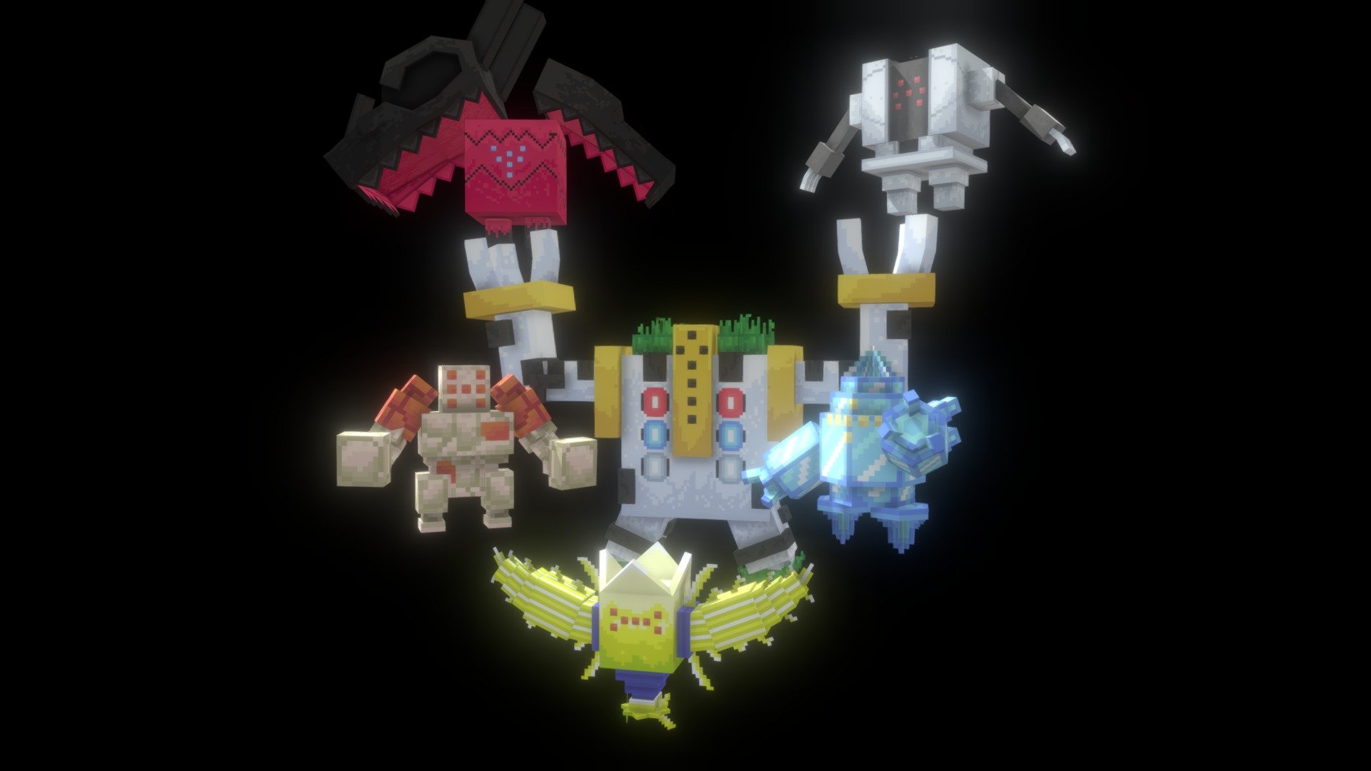 Regi Pokemons - 3D model by MrFredxz [aee9720] - Sketchfab