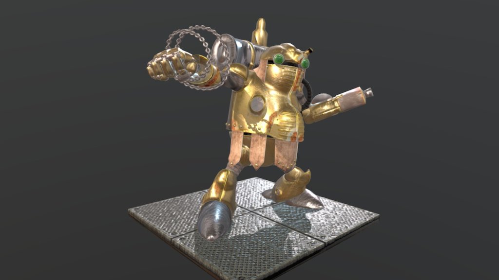 Rocket Punch! - 3D model by adonis-dio [aee9843] - Sketchfab