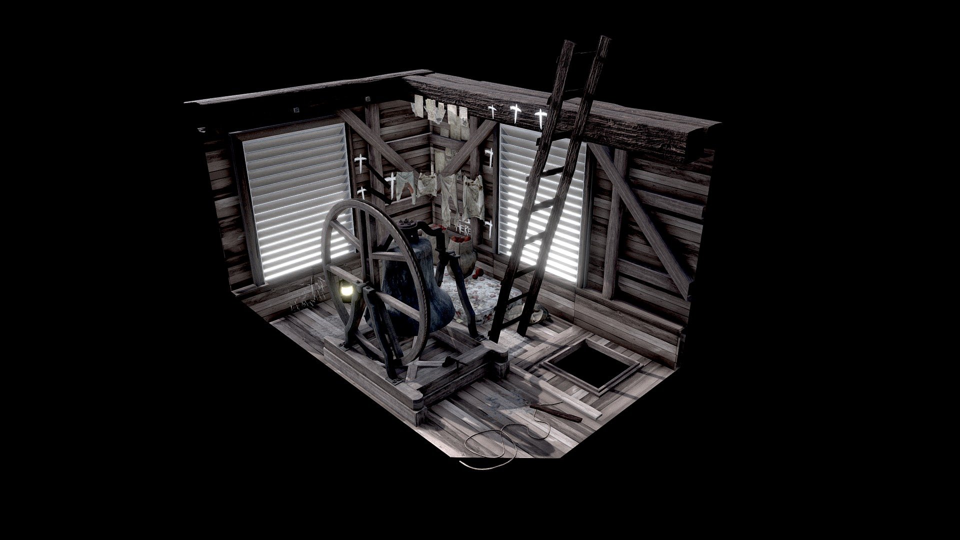 The Bell Room - 3D model by maxigart [aeea70b] - Sketchfab