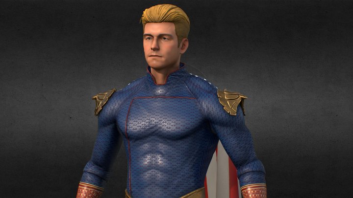 Homelander 3D models - Sketchfab