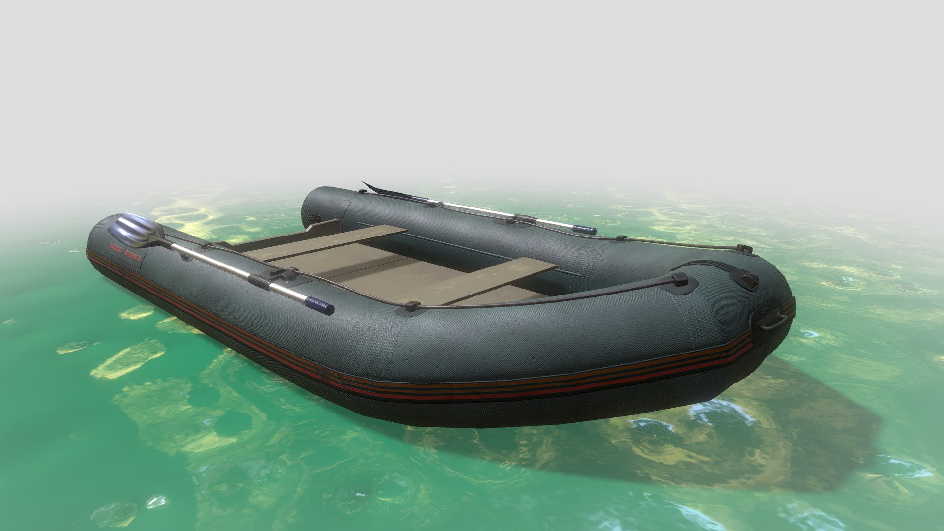 Inflatable Boat - Download Free 3D model by grs (@sgrosjean) [aeec334 ...
