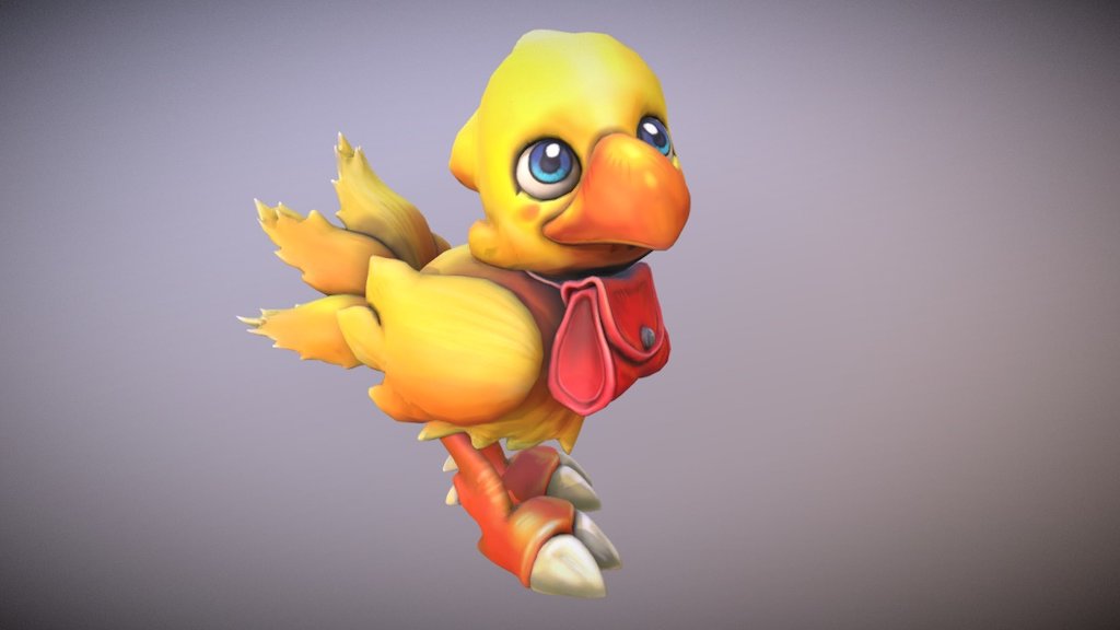 Chocobo - 3D model by JSCarpio [aeeca1b] - Sketchfab