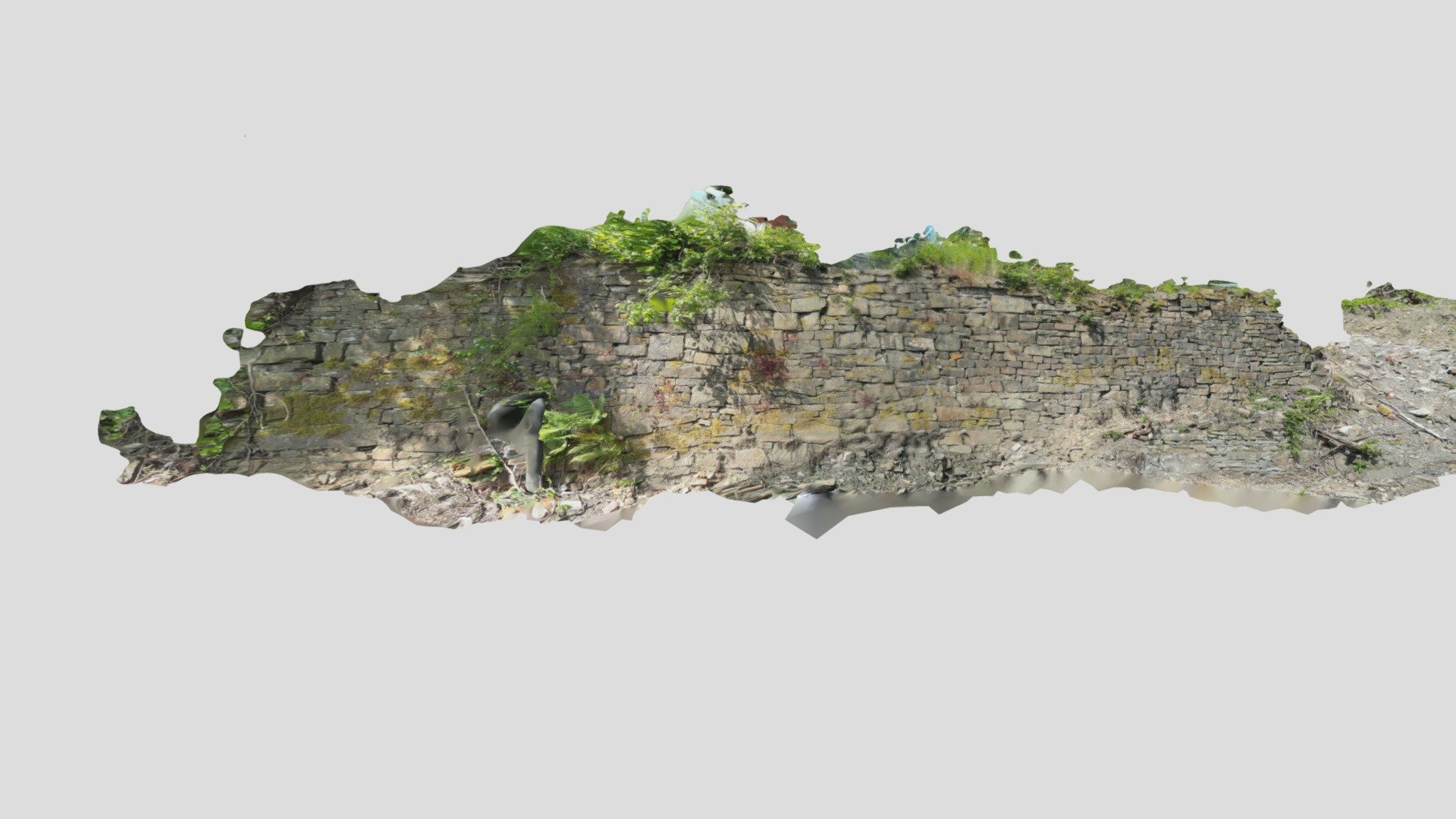 Stonework Wall (Model from Video) - Download Free 3D model by ...