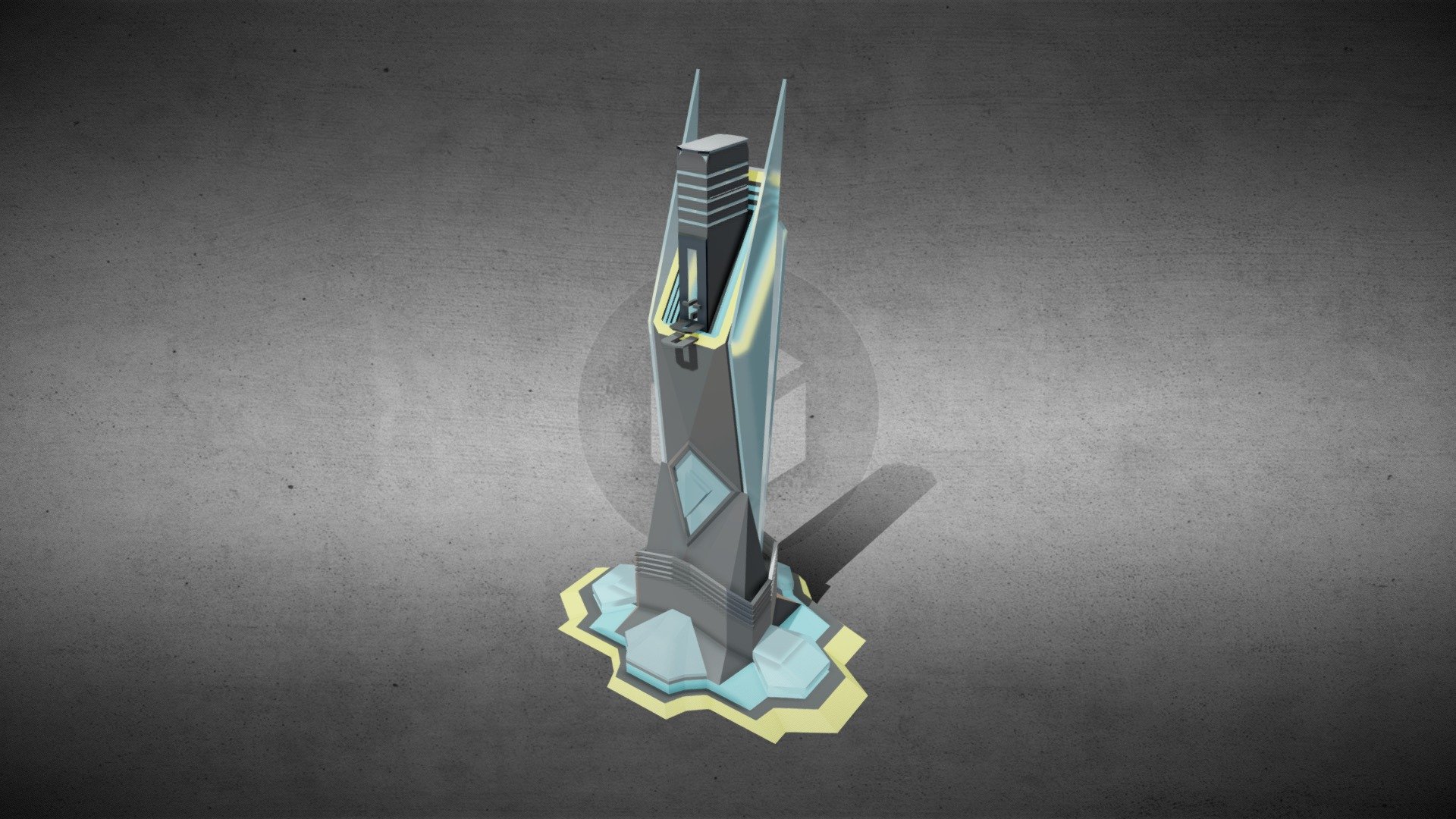 SciFi building_163 - Buy Royalty Free 3D model by TankStorm [aeef363 ...
