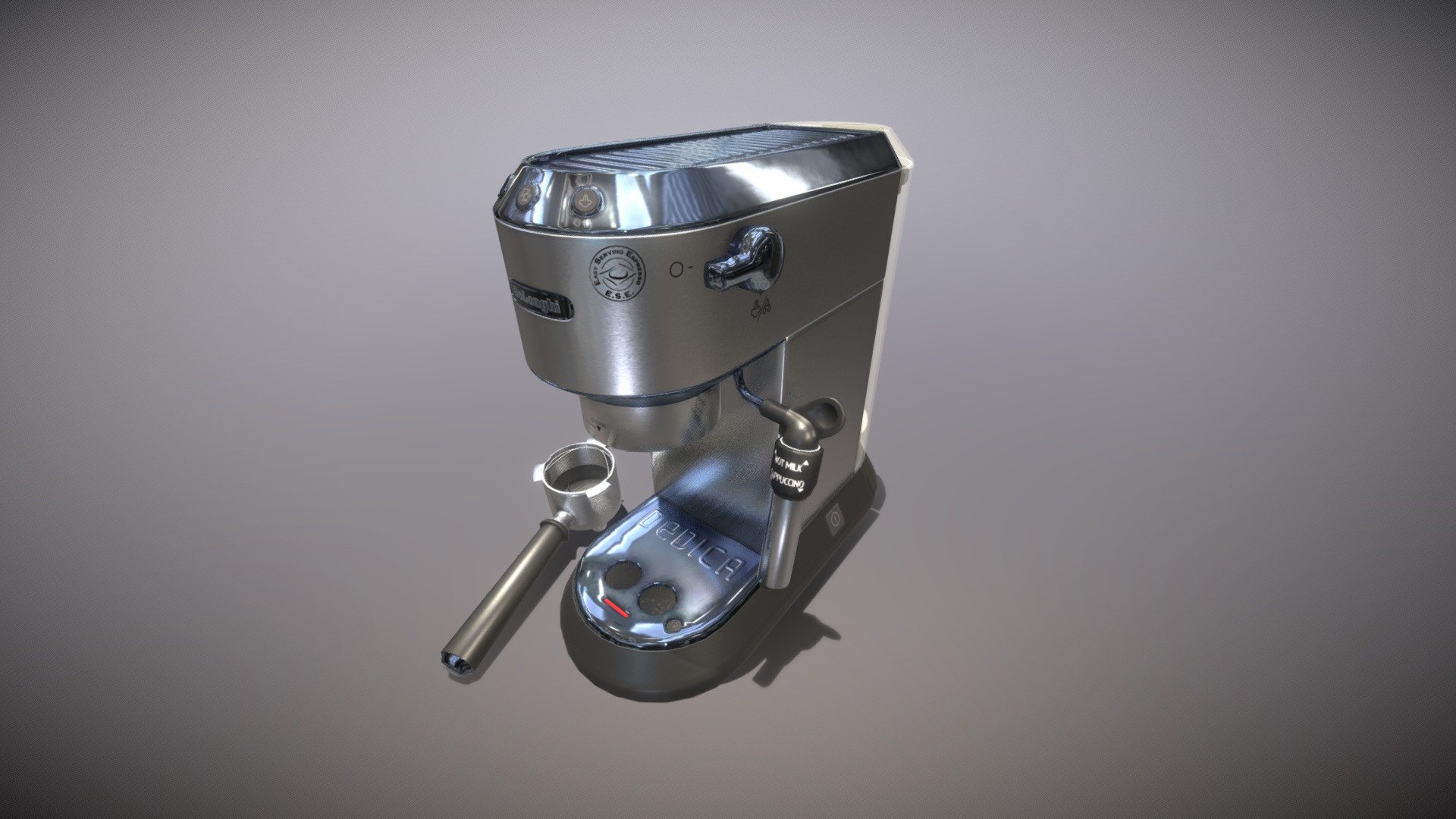 Espresso Machine - Download Free 3D model by Saltano [aef1623] - Sketchfab