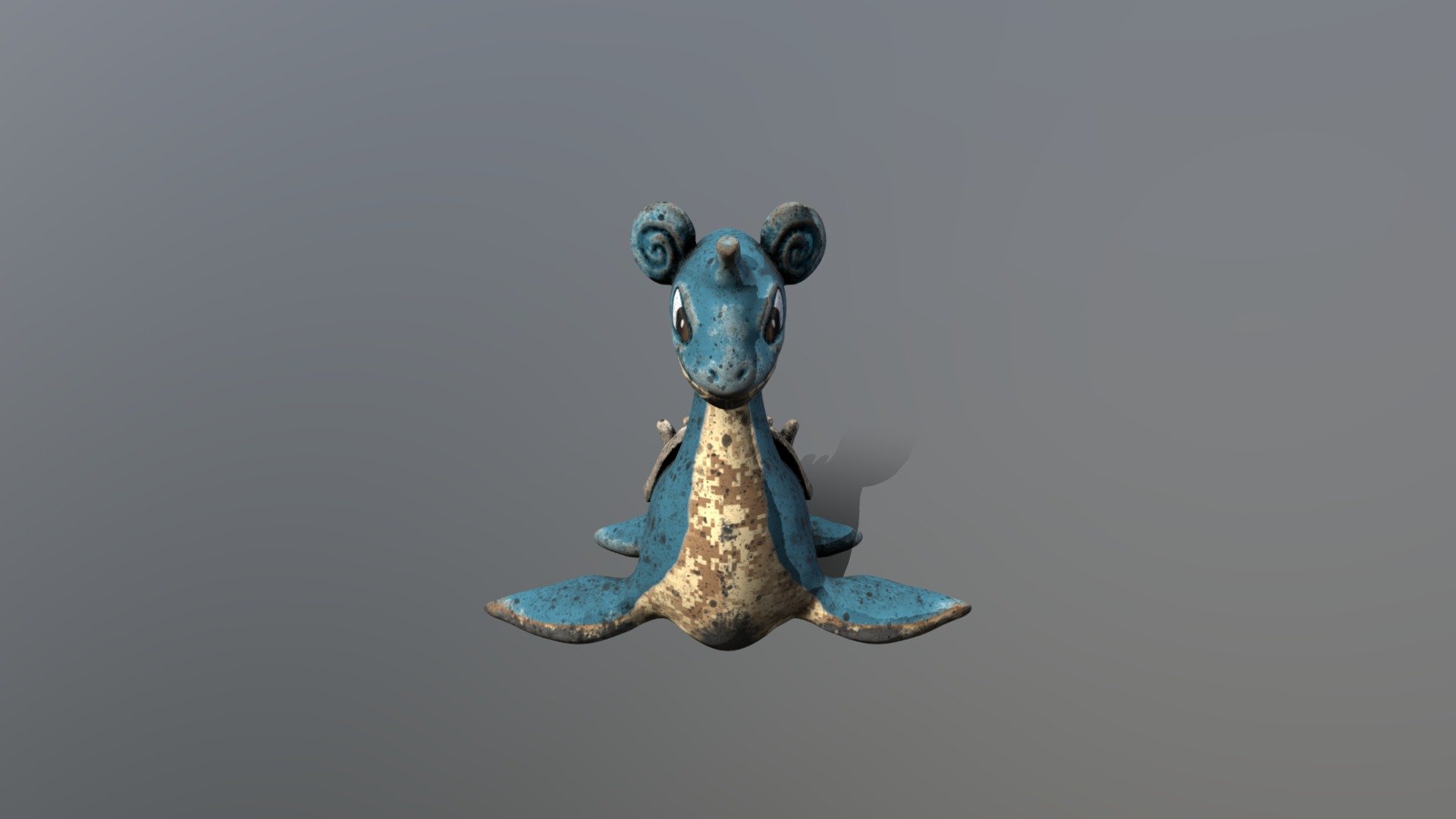 Lapras - 3D model by Alphablack [aef1c8e] - Sketchfab