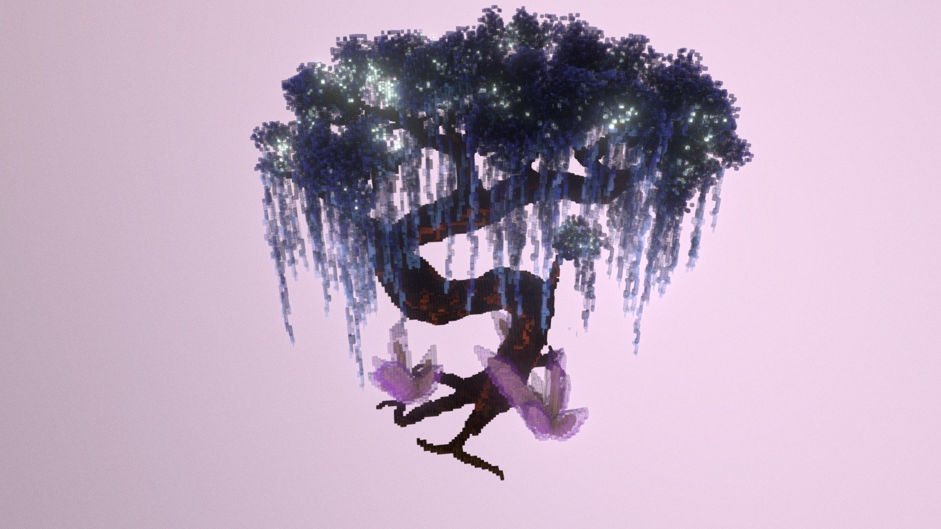 Fantasy Tree With Vines - 3D model by Plutouthere [aef474b] - Sketchfab