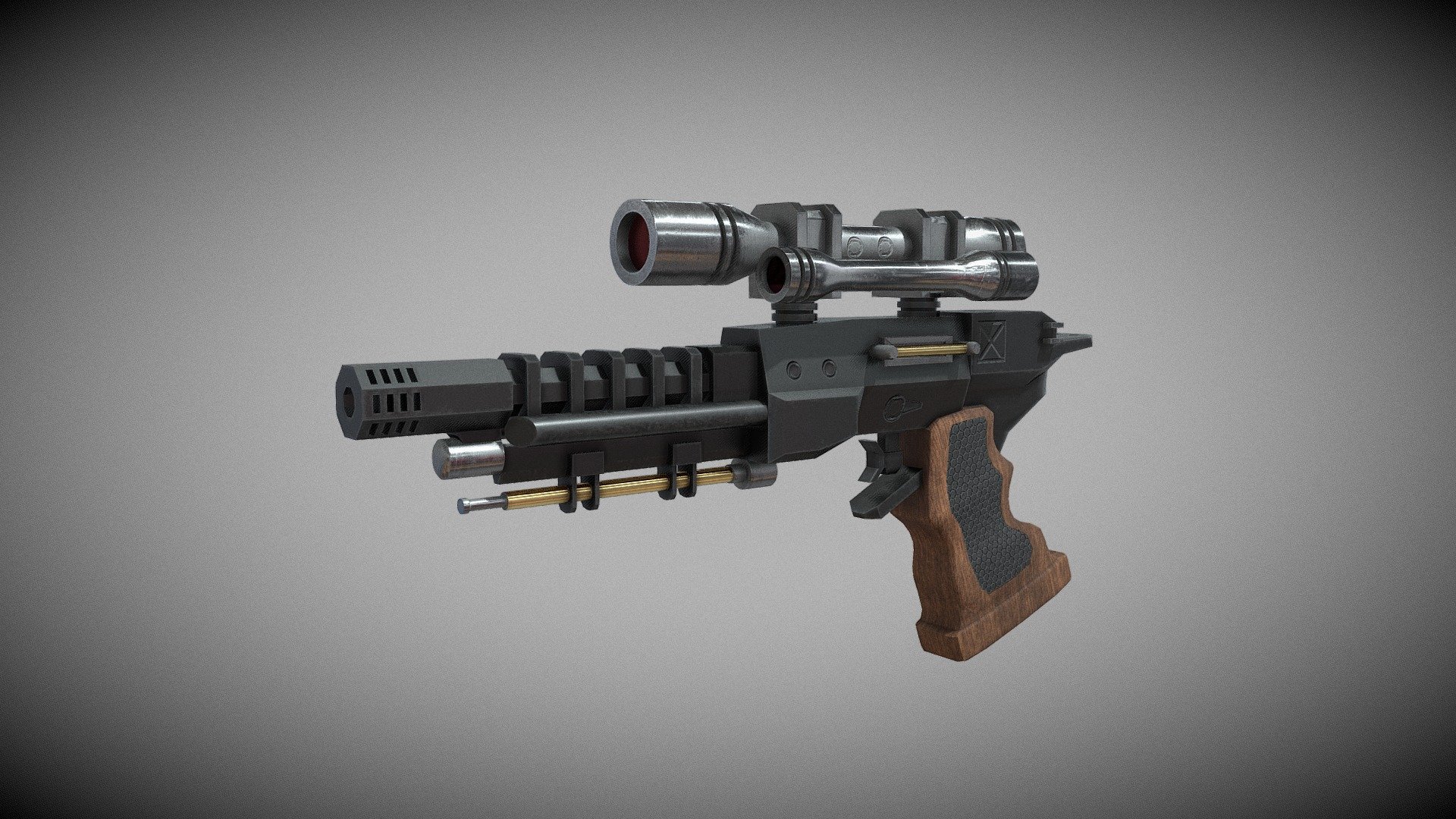 Star Wars S5 Blaster - Buy Royalty Free 3D model by Outworld Studios (@outworldstudios) [aef5486 ...