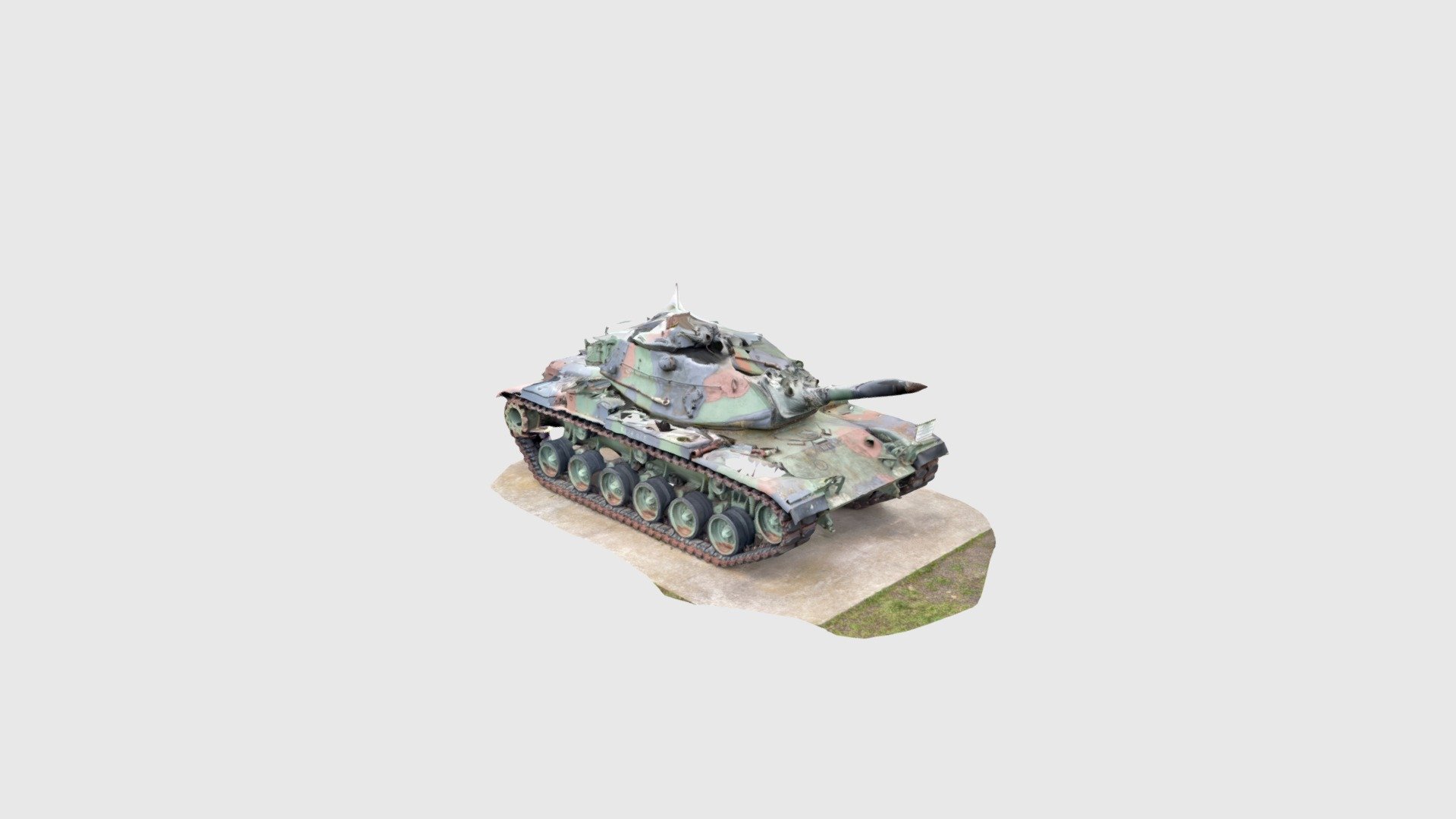 Cloquet Tank - mesh - Download Free 3D model by fulcrumvisions ...