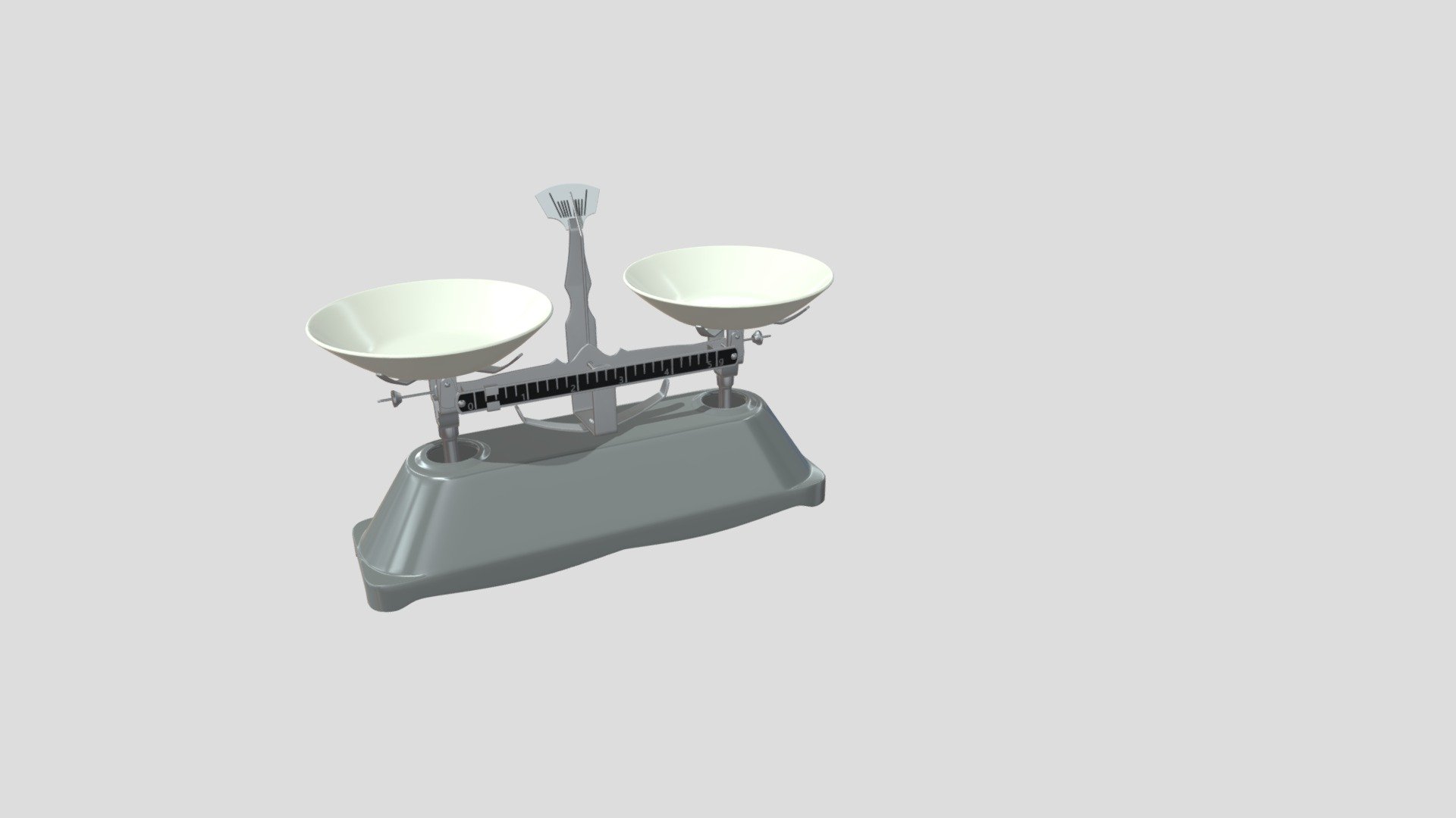 Lab Mechanical Balance Scale - Buy Royalty Free 3D model by Chloe-Li-3D ...