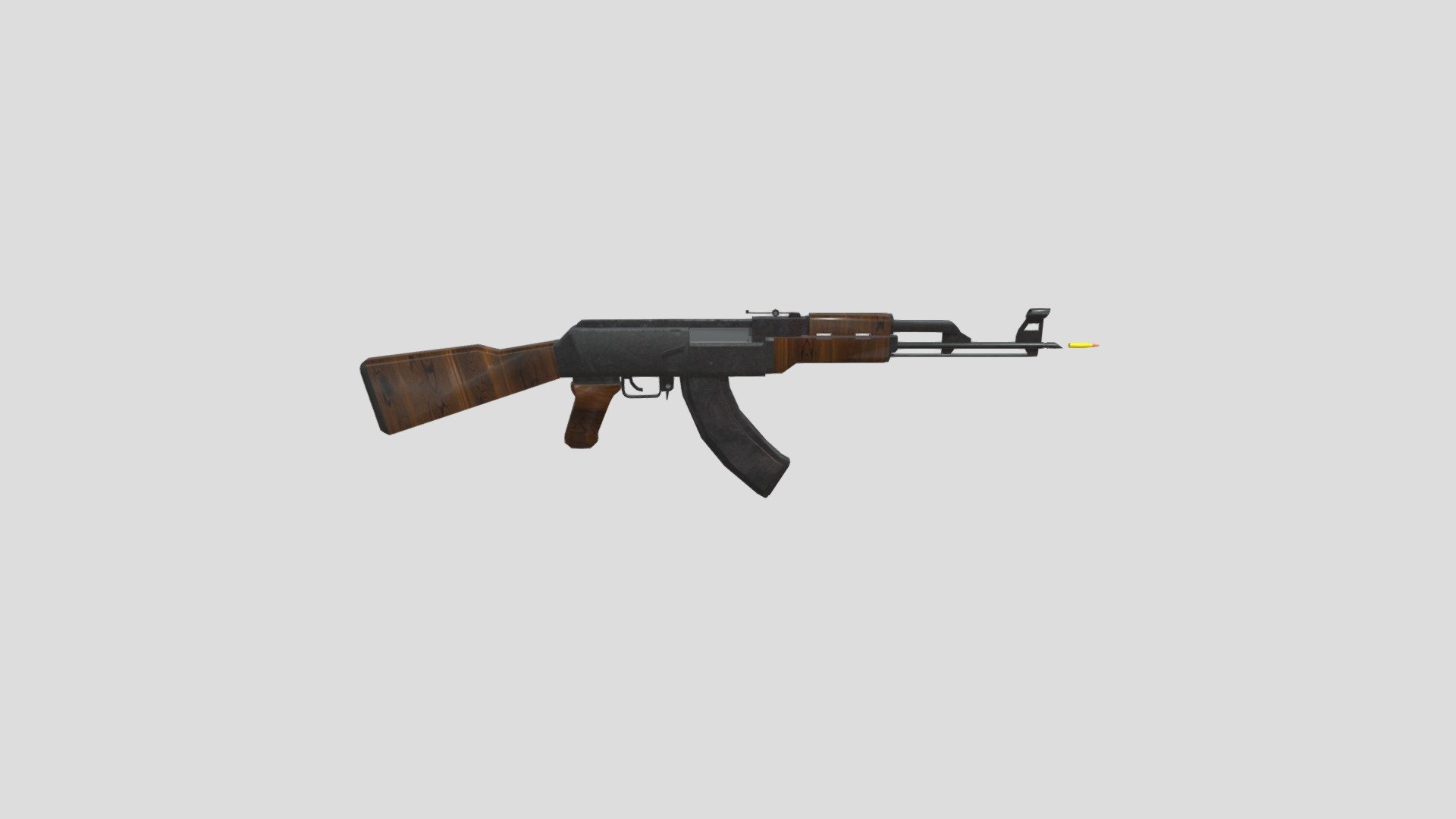 AK47 - Roblox user - ahna1231 || For HD - 3D model by a2modelling ...