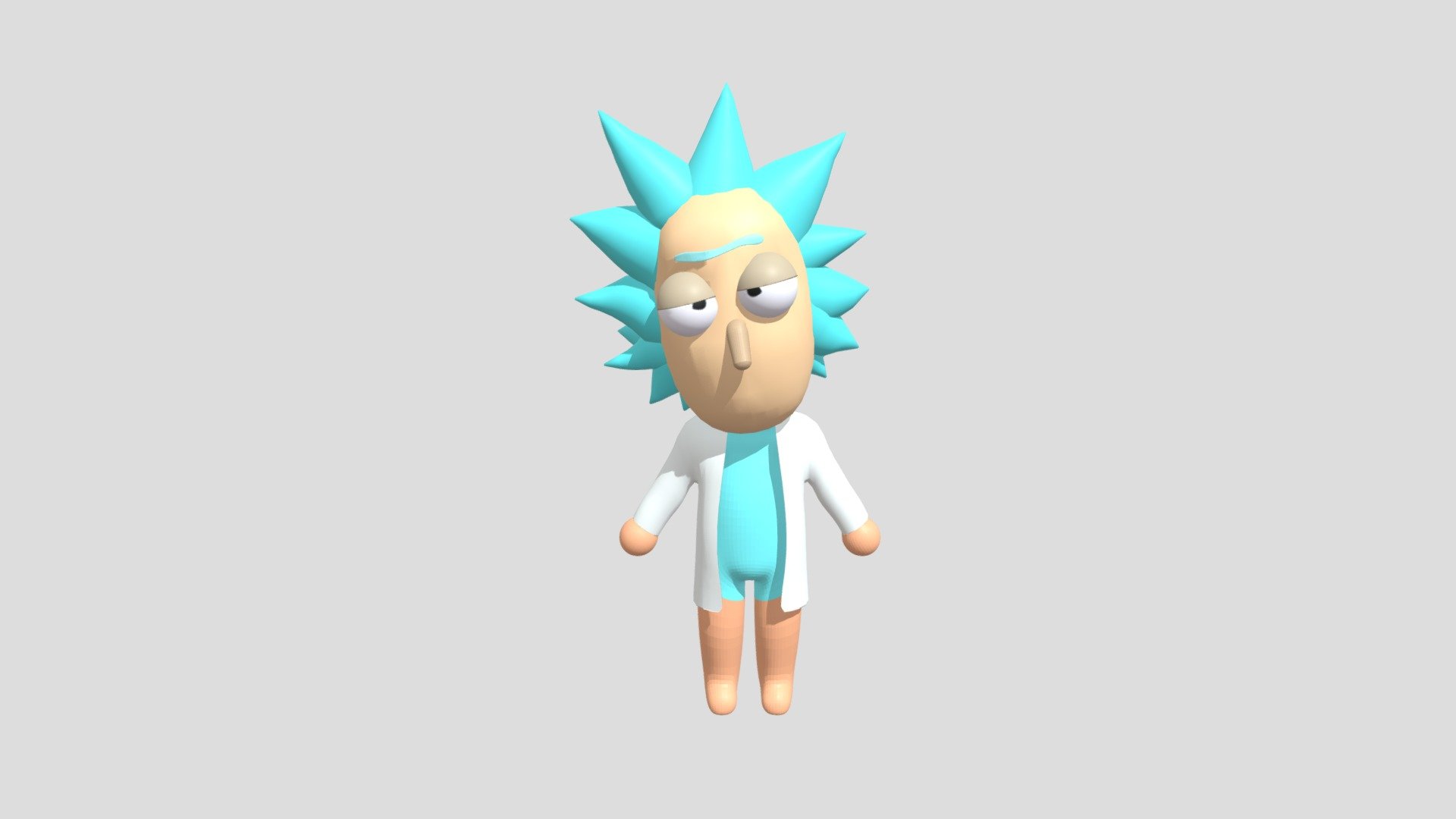 Rick de Rick et Morty version Mii - 3D model by leoboucher [aef7e27 ...