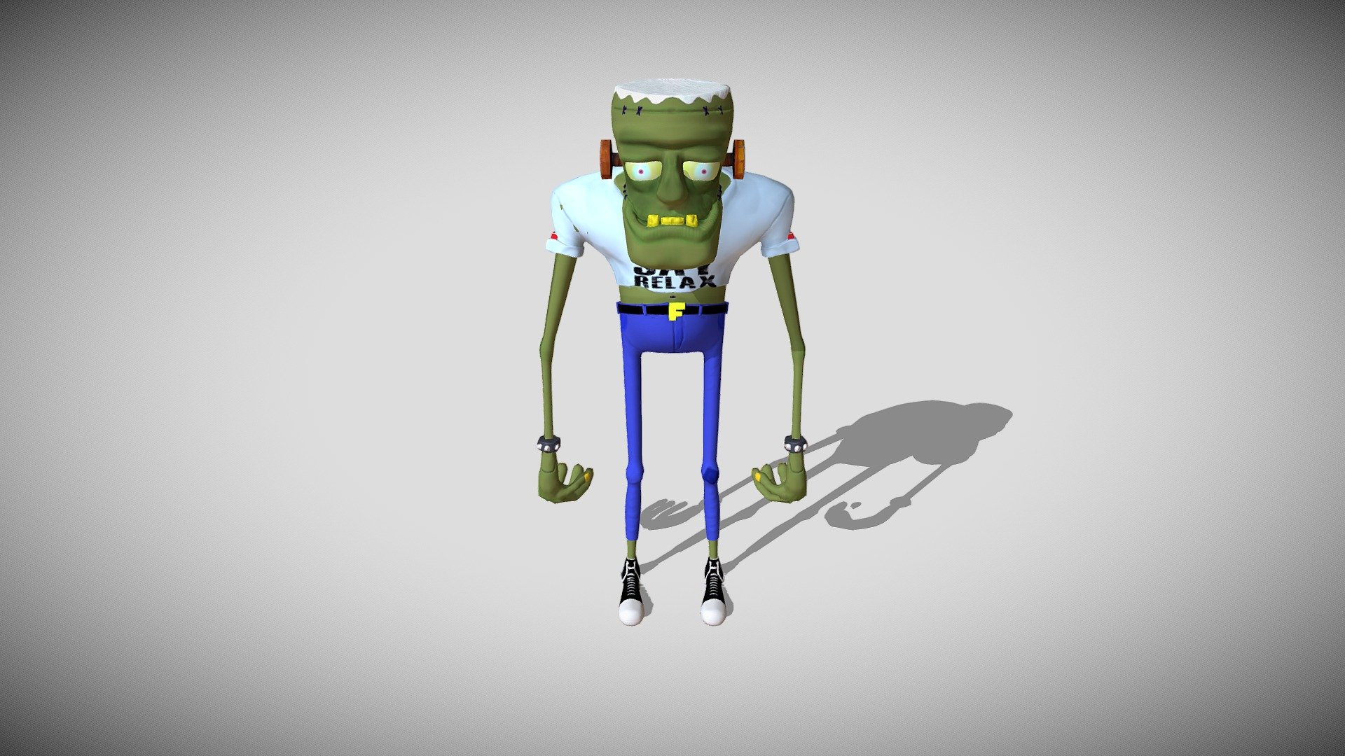 Frankie - Download Free 3D model by Matt Wilson (@edcmwils) [aef84bd ...