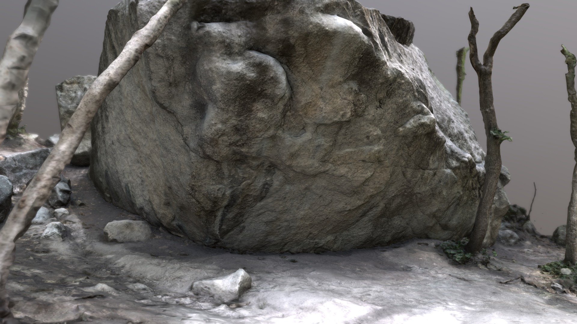 The Standard Overhang Boulder - 3D model by Berkley Frei (@berkfrei ...
