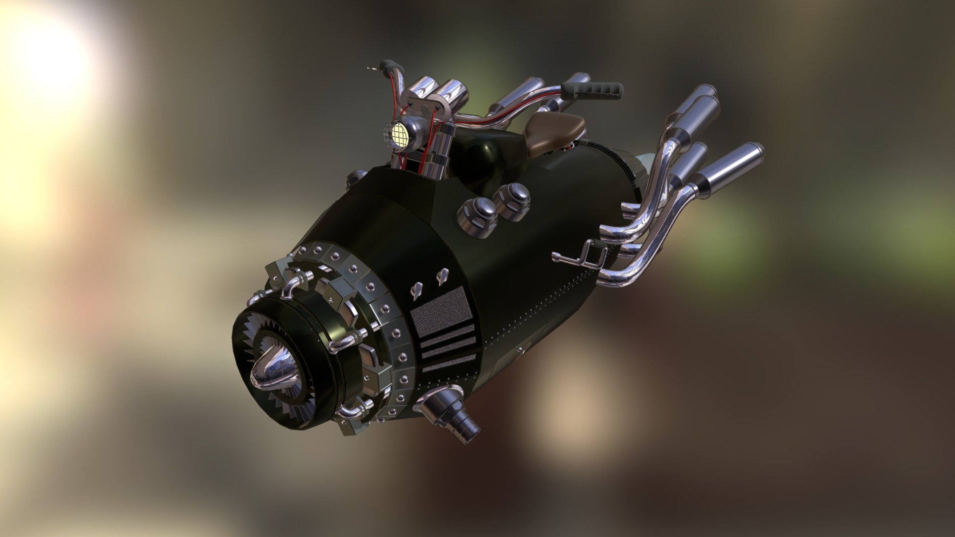 Jet Bike - Download Free 3D model by Brüsnik Mors (@Vashari) [aefa3e8 ...