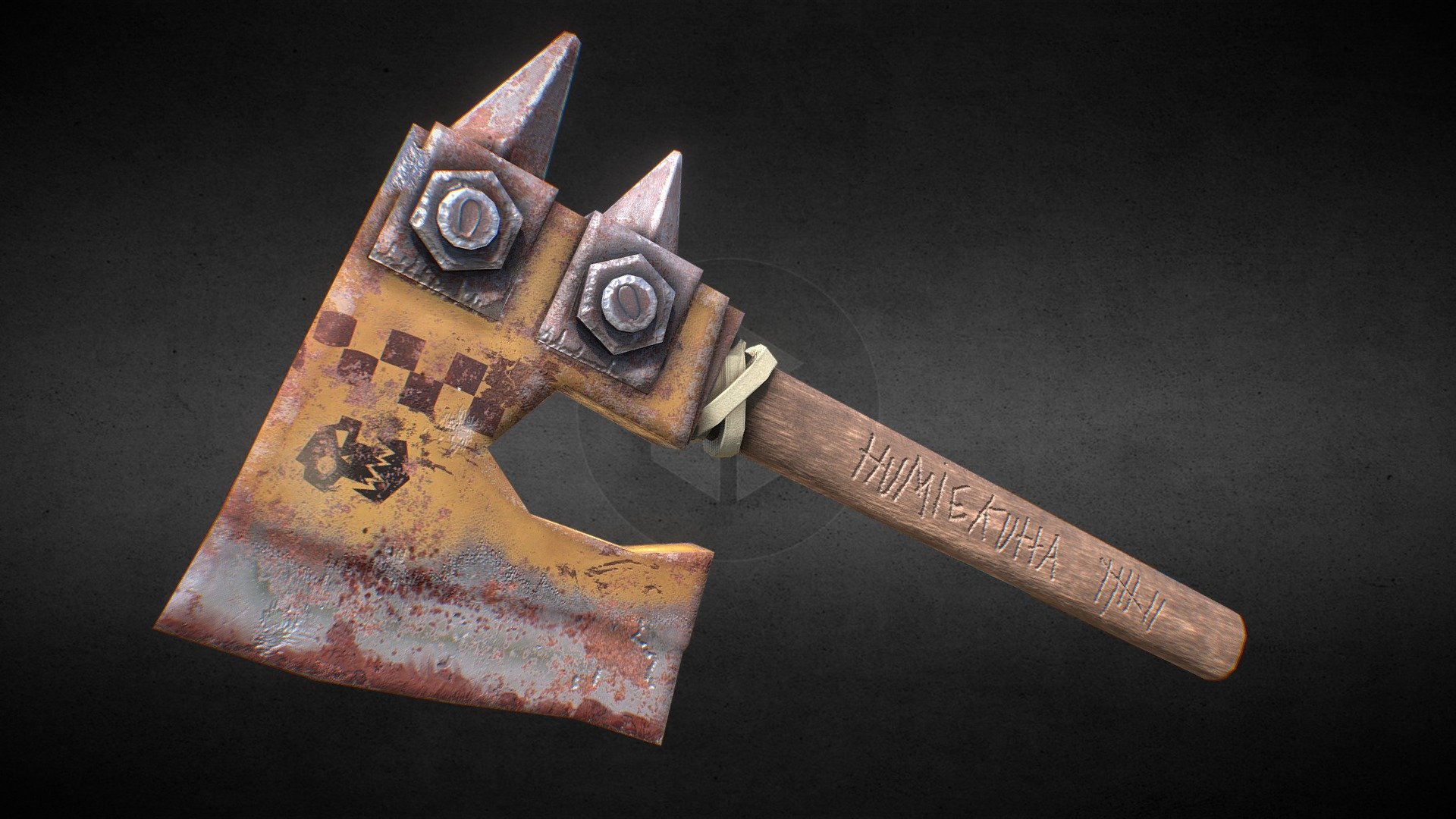 OrK Choppa - 3D model by mrcheckpoint [aefb02d] - Sketchfab