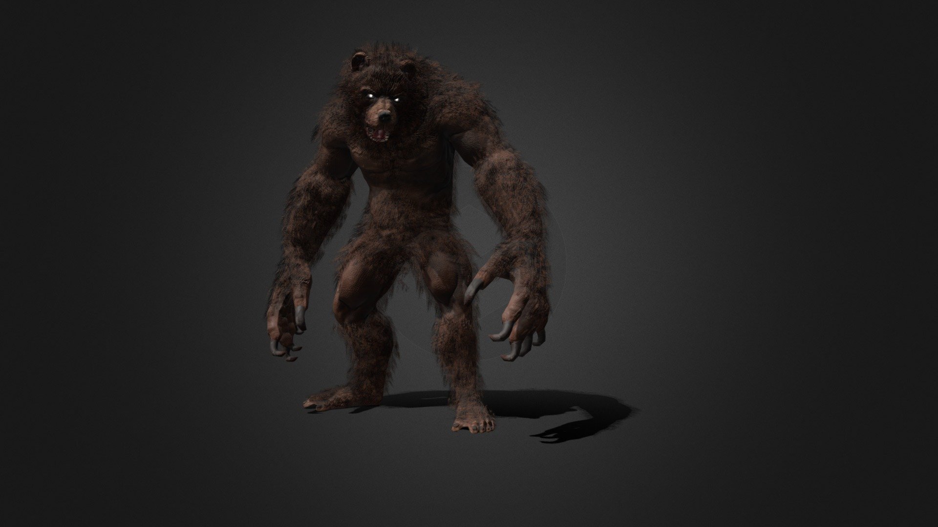 Werebear - Buy Royalty Free 3D model by dremorn [aefb662] - Sketchfab Store