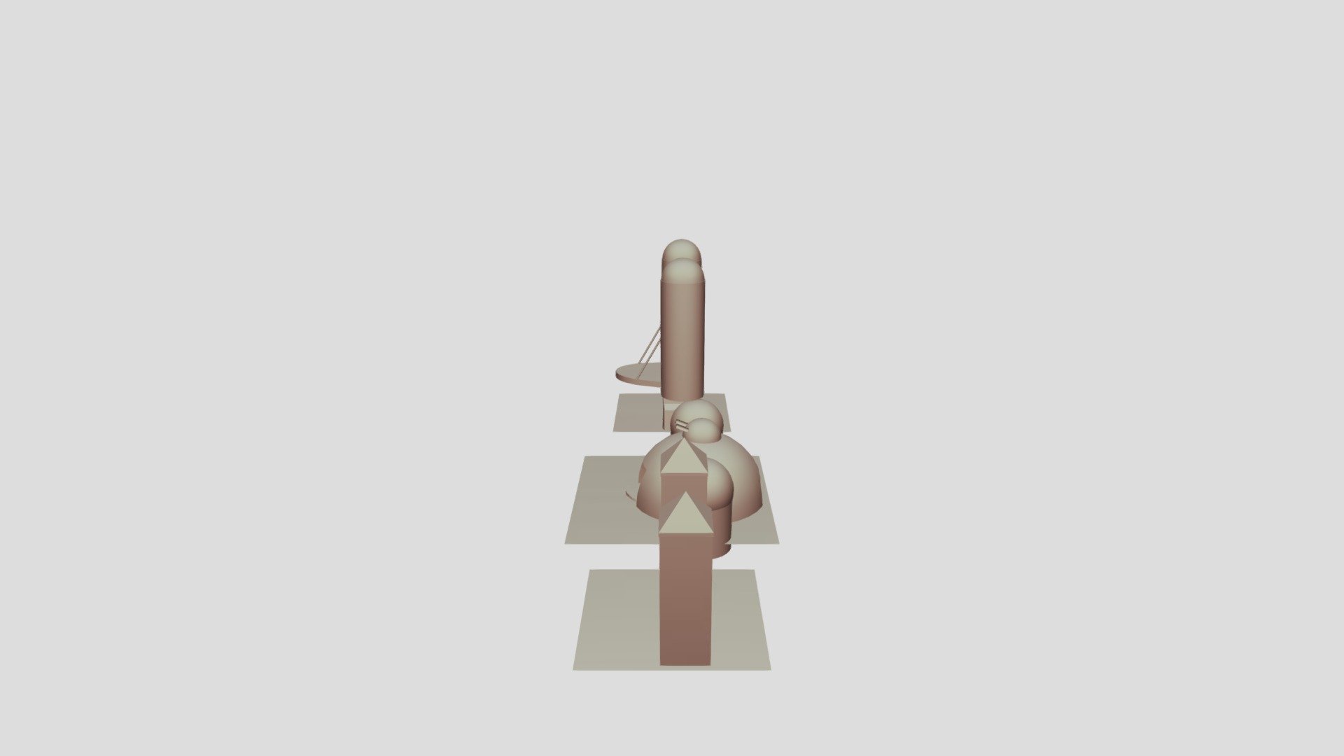 3 shapes gates - Download Free 3D model by 4914 [aefb9de] - Sketchfab