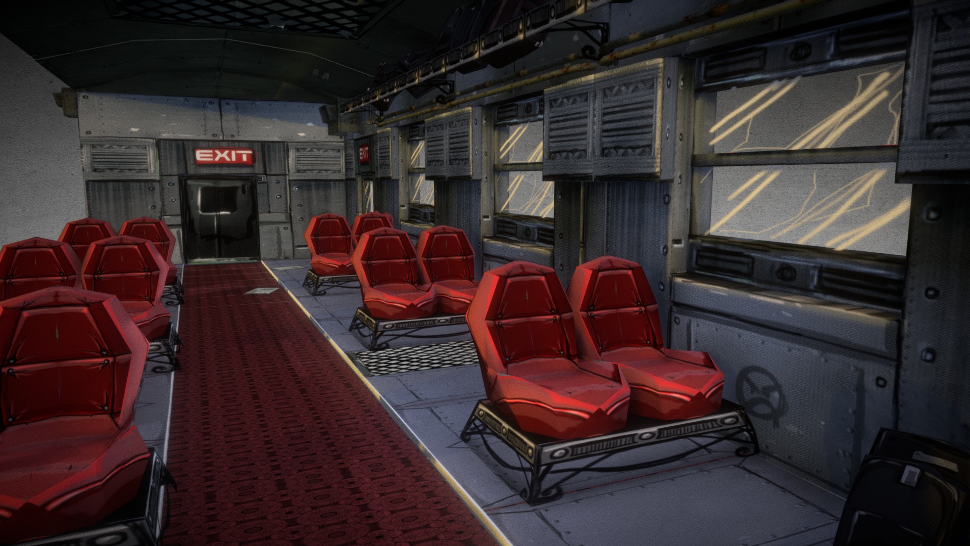 train level - 3D model by MindChamber [aefbd0p] - Sketchfab