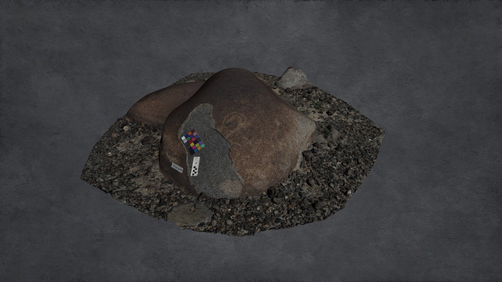Rock Carving at Thor North (Rock 314) - 3D model by cvlablums [aefcdf6 ...
