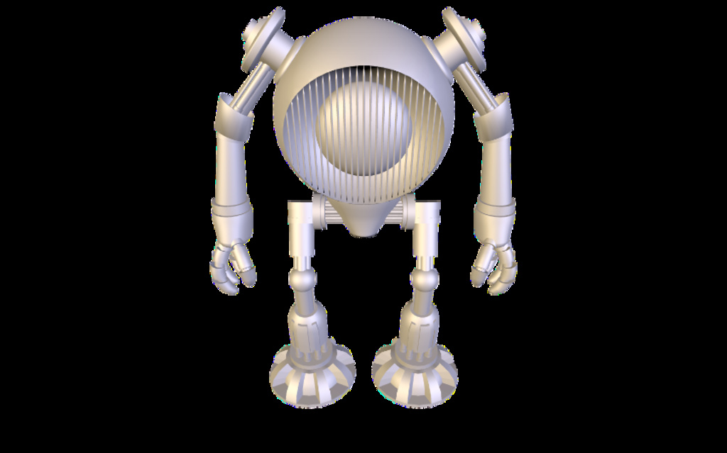 Droid - 3D model by Mart [aefd3d9] - Sketchfab