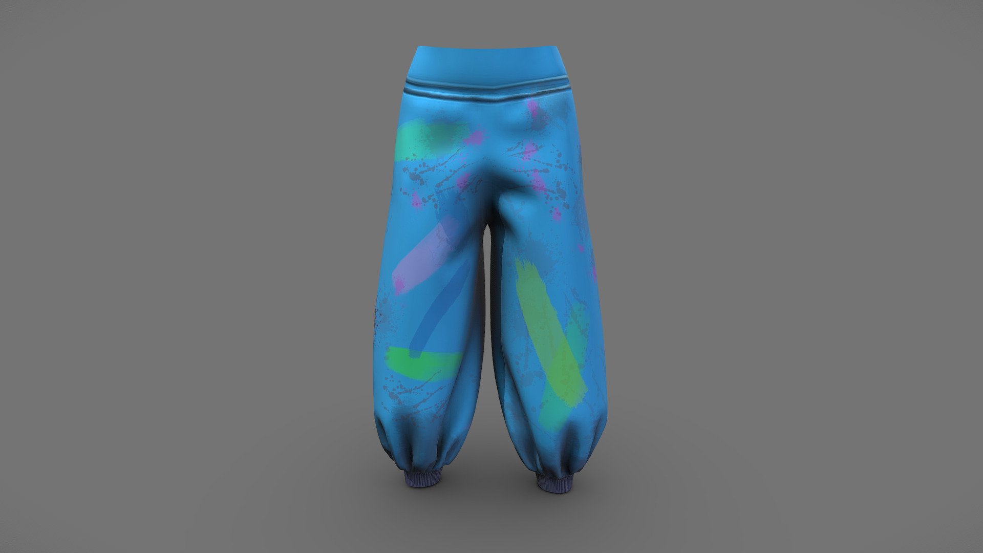 Female Cyberpunk Pants - Buy Royalty Free 3D model by 3dia [aefd529 ...