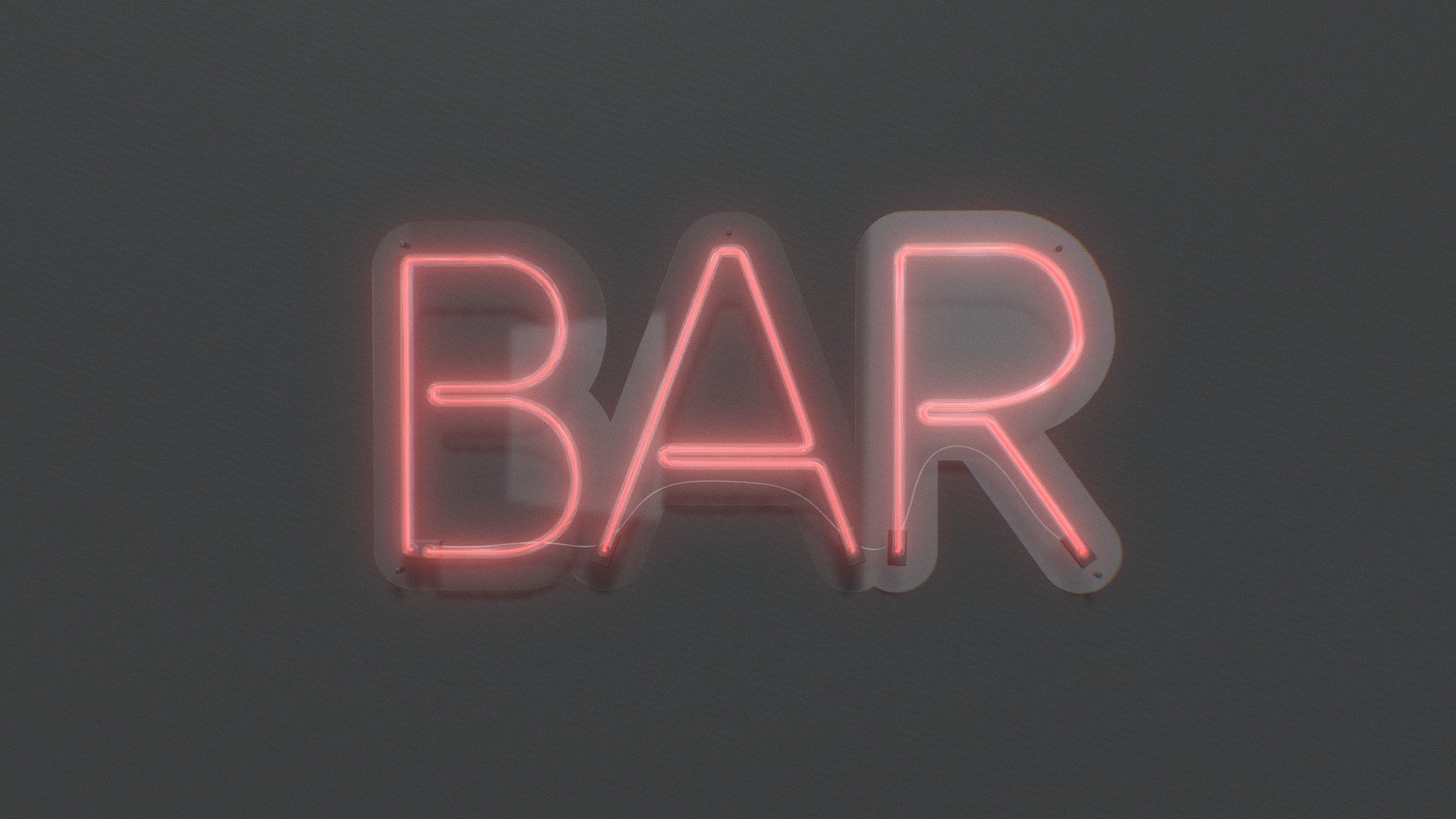 Bar - Neon Sign - Buy Royalty Free 3D model by NEONPLEX [aefd767 ...