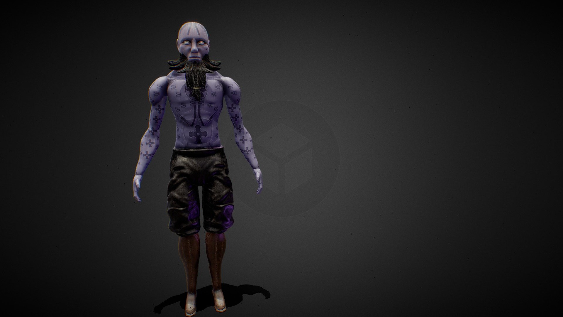 First Character on Zbrush - 3D model by KarimHadi [aefe7a8] - Sketchfab