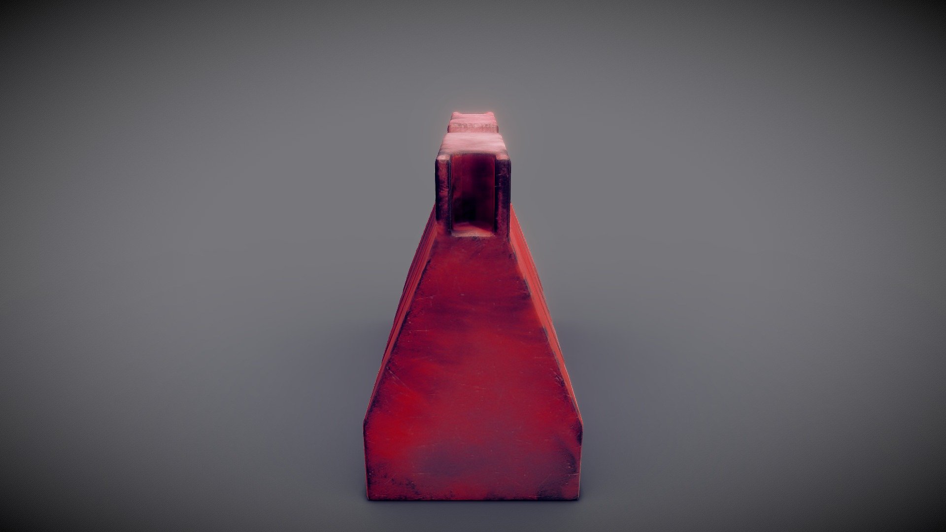 Traffic Barrier (Game Ready) - Buy Royalty Free 3D model by nicholasfr ...