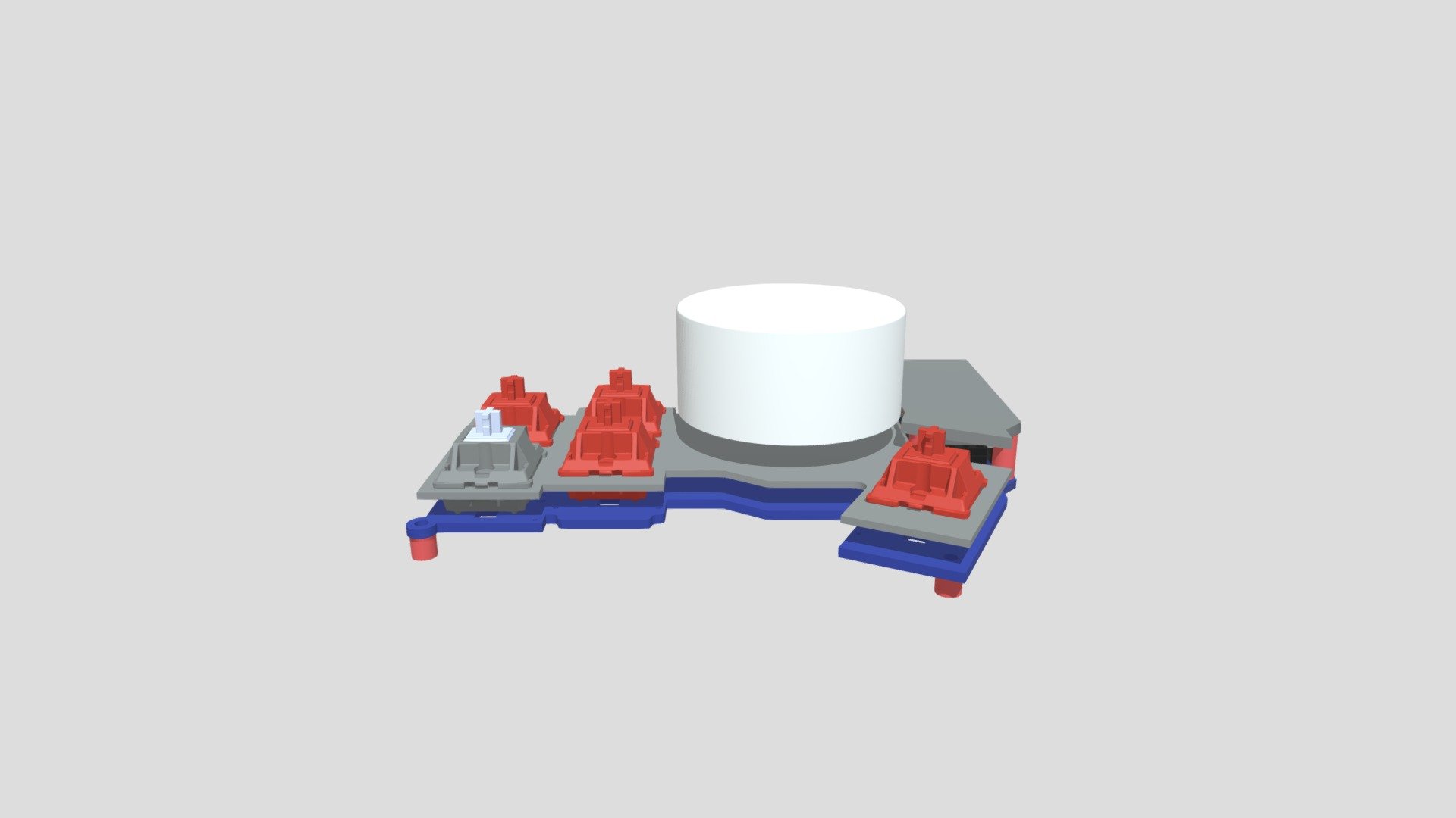 Command pad for Left hand - 3D model by wing3298 [aeff2ff] - Sketchfab