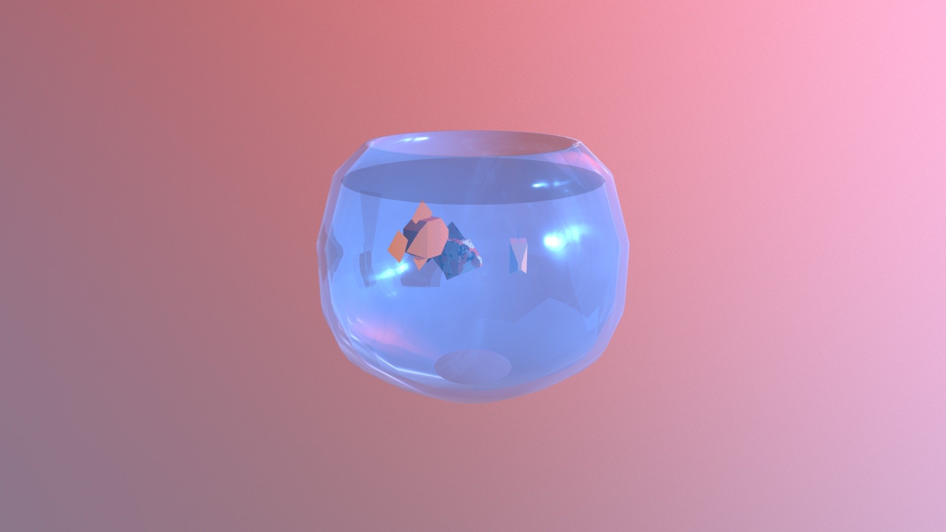 Fishbowl - 3D model by tessasflx [aeffcdd] - Sketchfab
