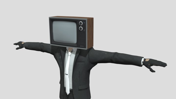 Tvman 3D models - Sketchfab