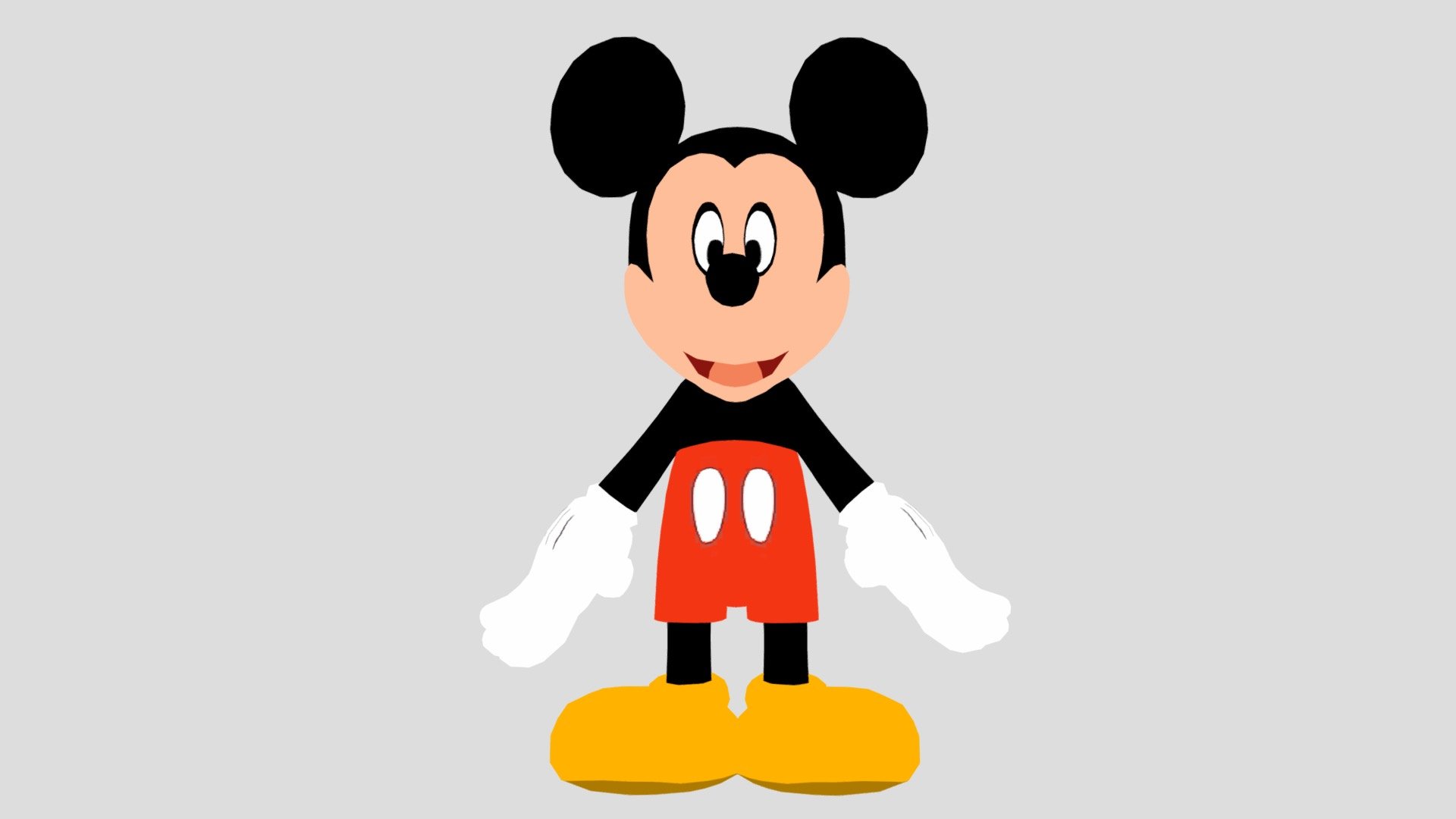 GameCube - DMM Mickey Mouse - Download Free 3D model by SMF Features ...