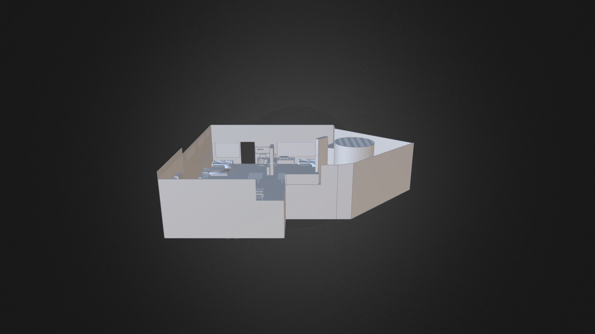 Makerspace_Roofless - 3D model by jbutton [af021b5] - Sketchfab