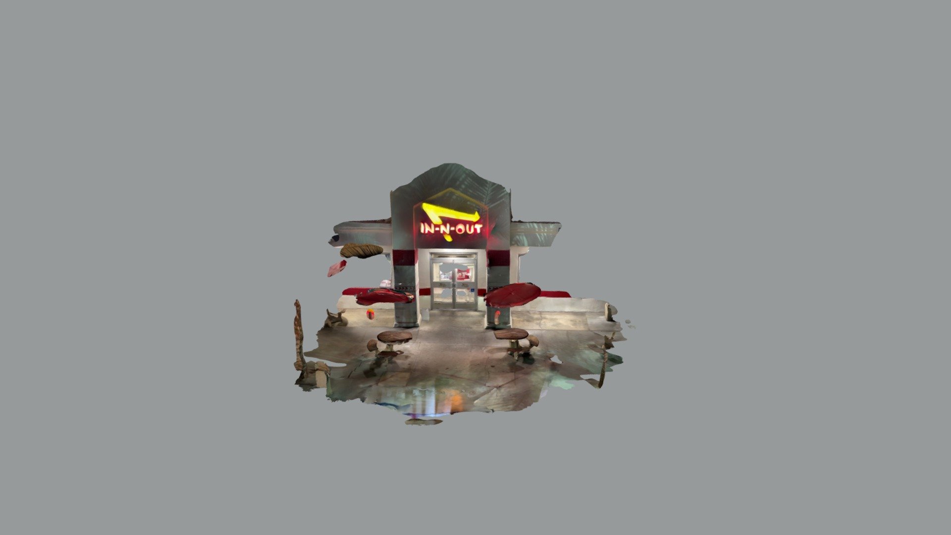 In and out entrance - 3D model by squishynoize [af02b29] - Sketchfab