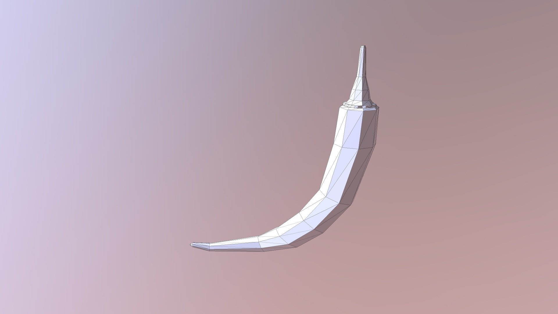 Chilli - 3D model by Jcweeden [af043cc] - Sketchfab