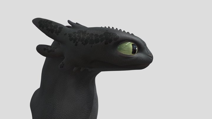 Toothless 3D models - Sketchfab