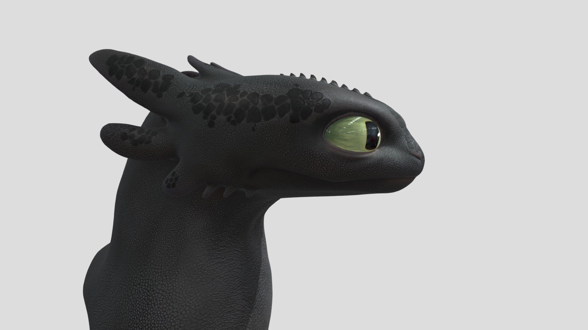 Toothless - 3D model by MoonKitsu (@Hxrridblade) [af06d93] - Sketchfab