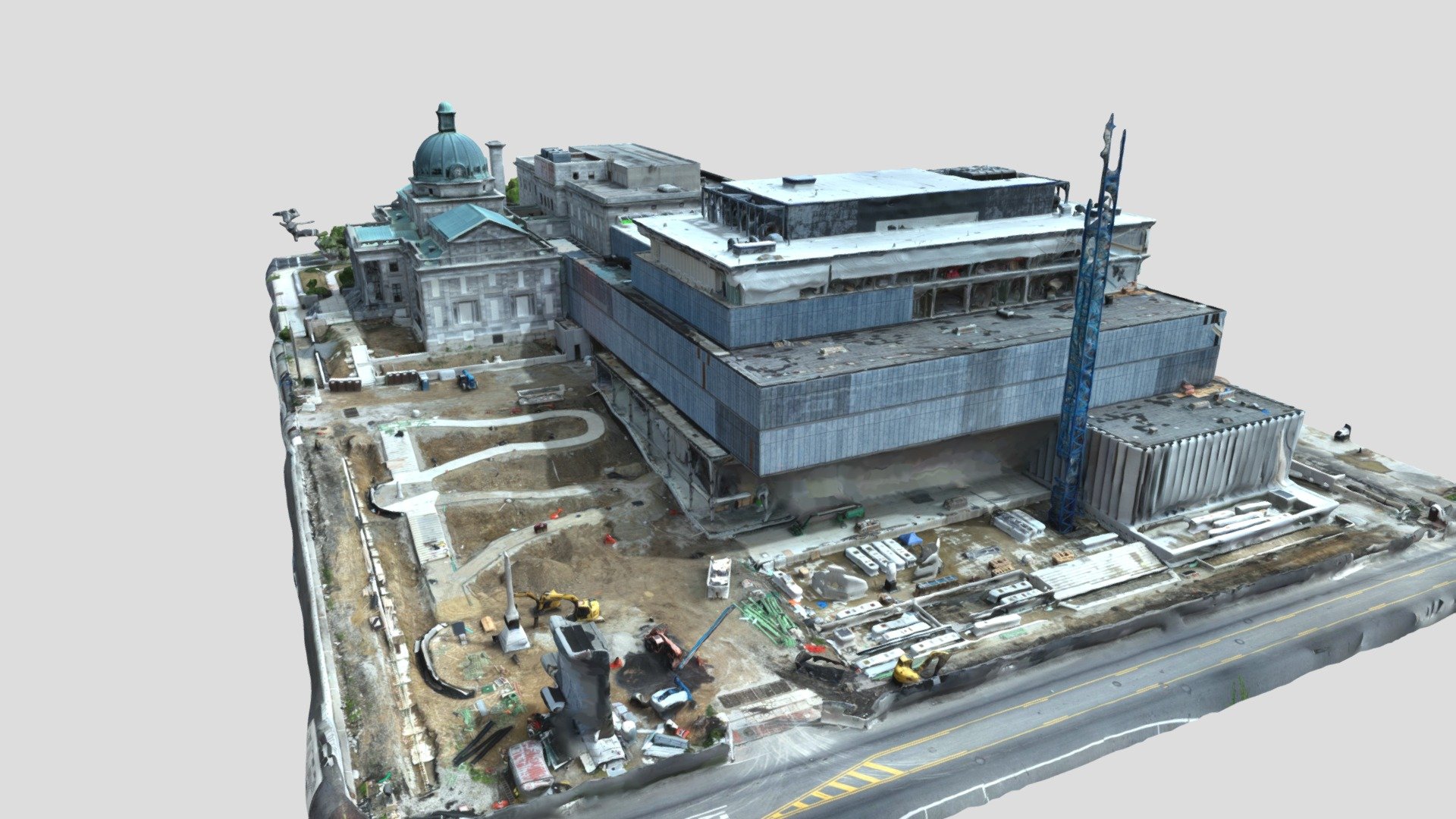 Courthouse Construction 7-13-2024 - Download Free 3D model by David ...