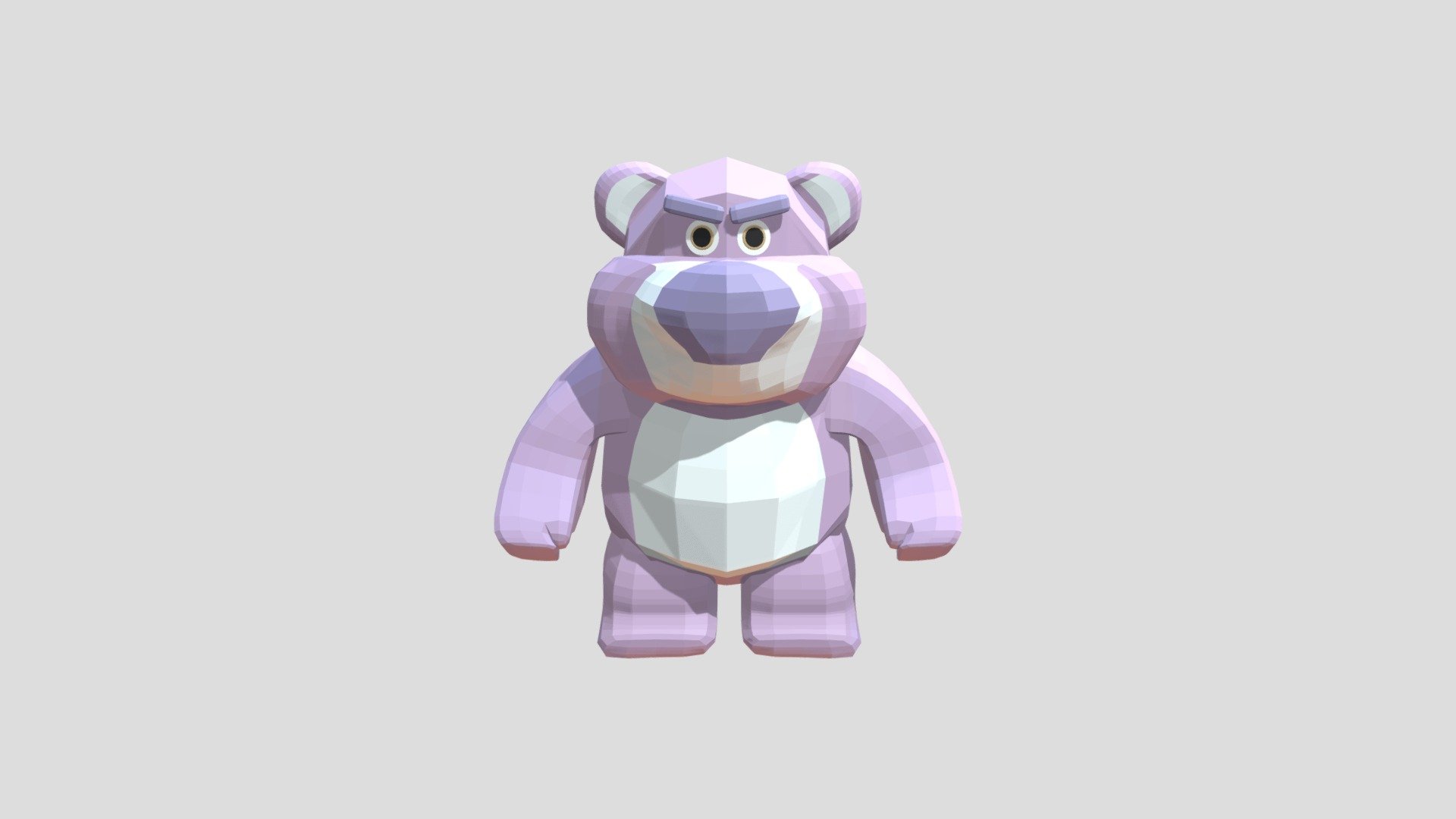 Lotso - 3D model by matleal34 [af08b86] - Sketchfab