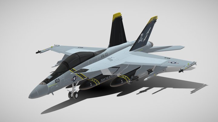 Fighter-jet 3D models - Sketchfab