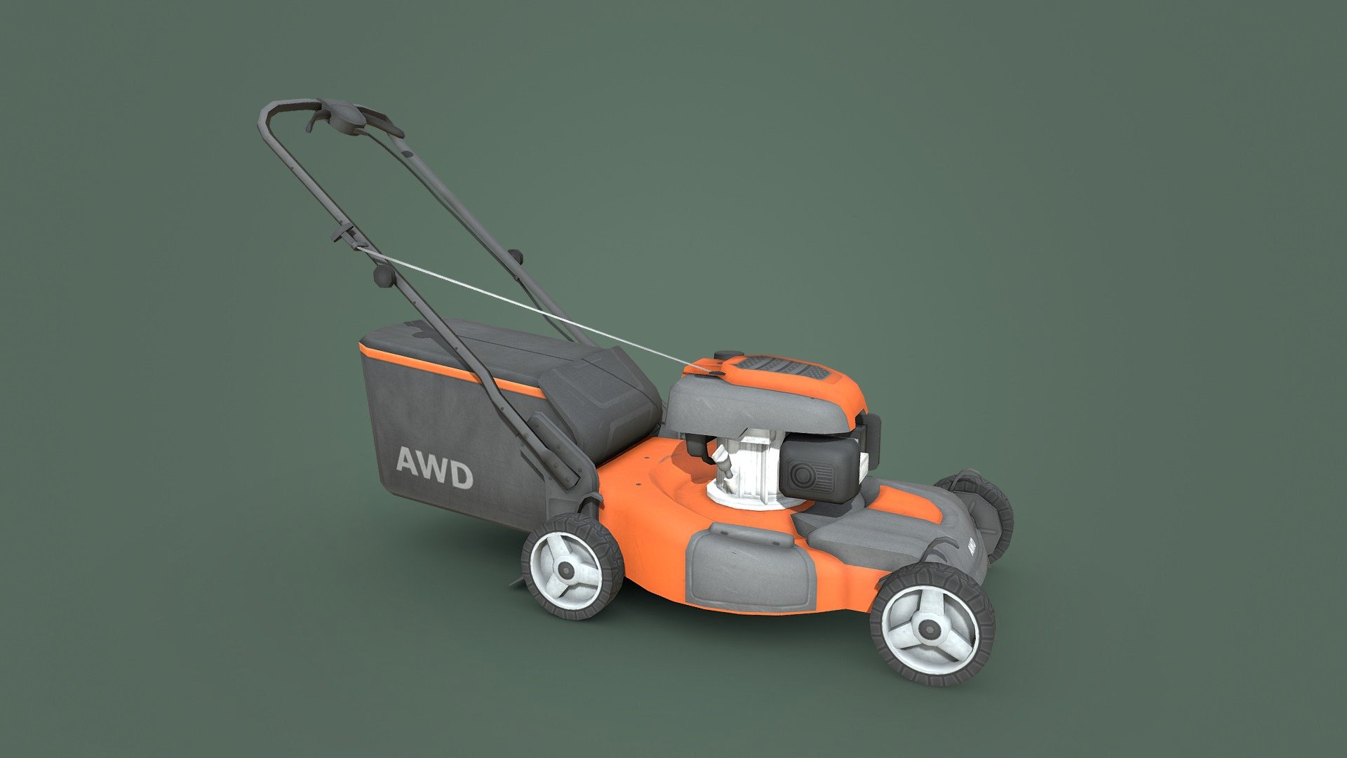 Lawn Mower - Buy Royalty Free 3D model by Rescue3D Assets (@rescue3d ...