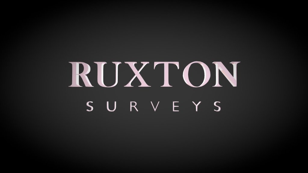 Ruxton Surveys Logo - 3D model by RuxtonSurveys [af09005] - Sketchfab