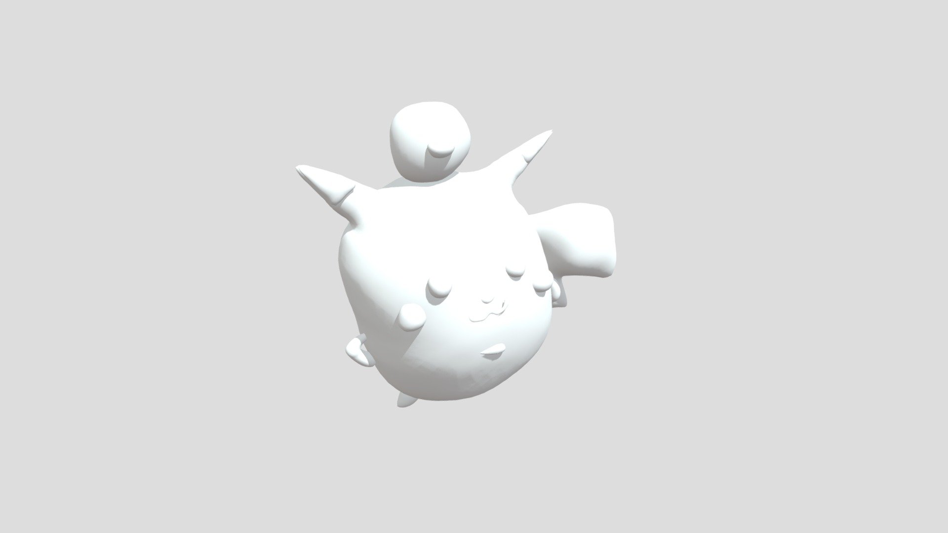 Very cute Pikachu - Download Free 3D model by Rei (@nguyenxuanhadlk30 ...