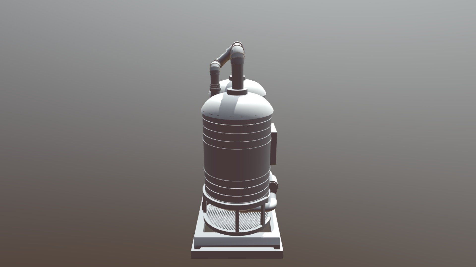 Storage Tank - 3D model by kishorsarkar [af0d22a] - Sketchfab
