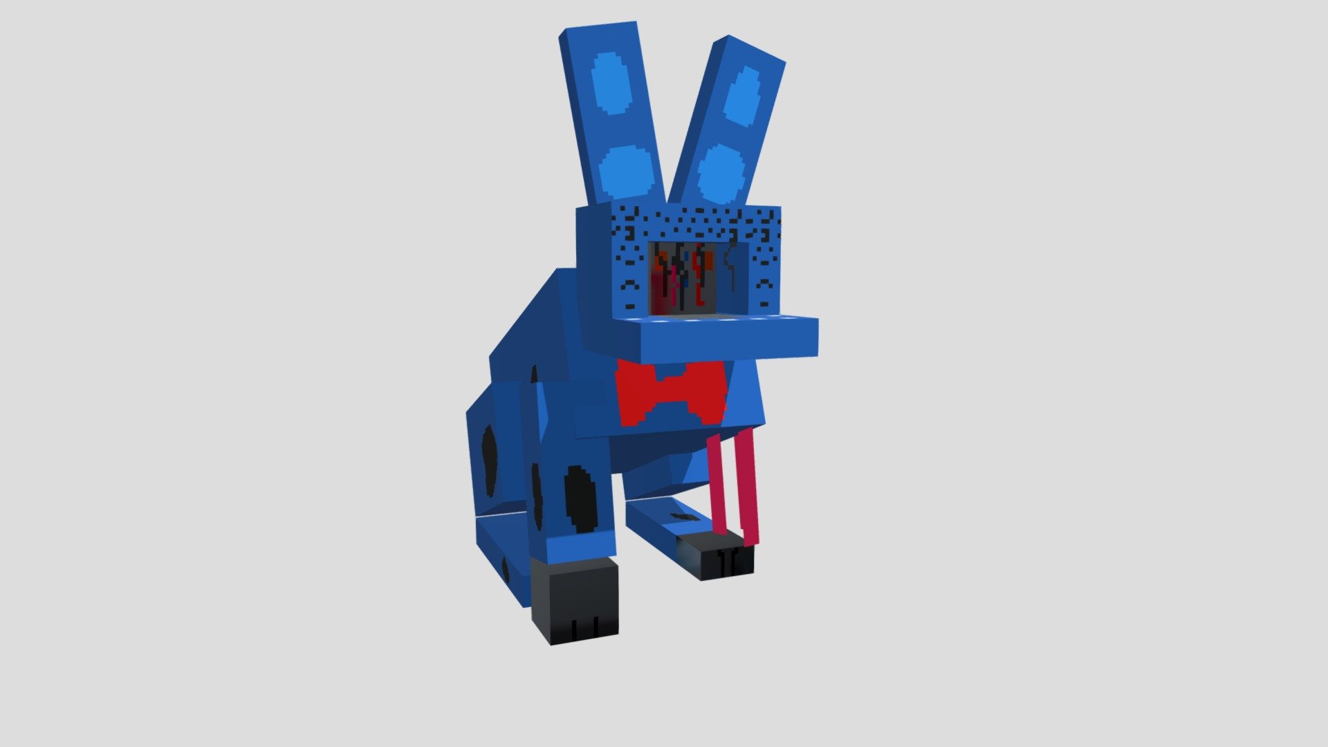 Withered Bonnie (Rabbit skin) - Download Free 3D model by ...