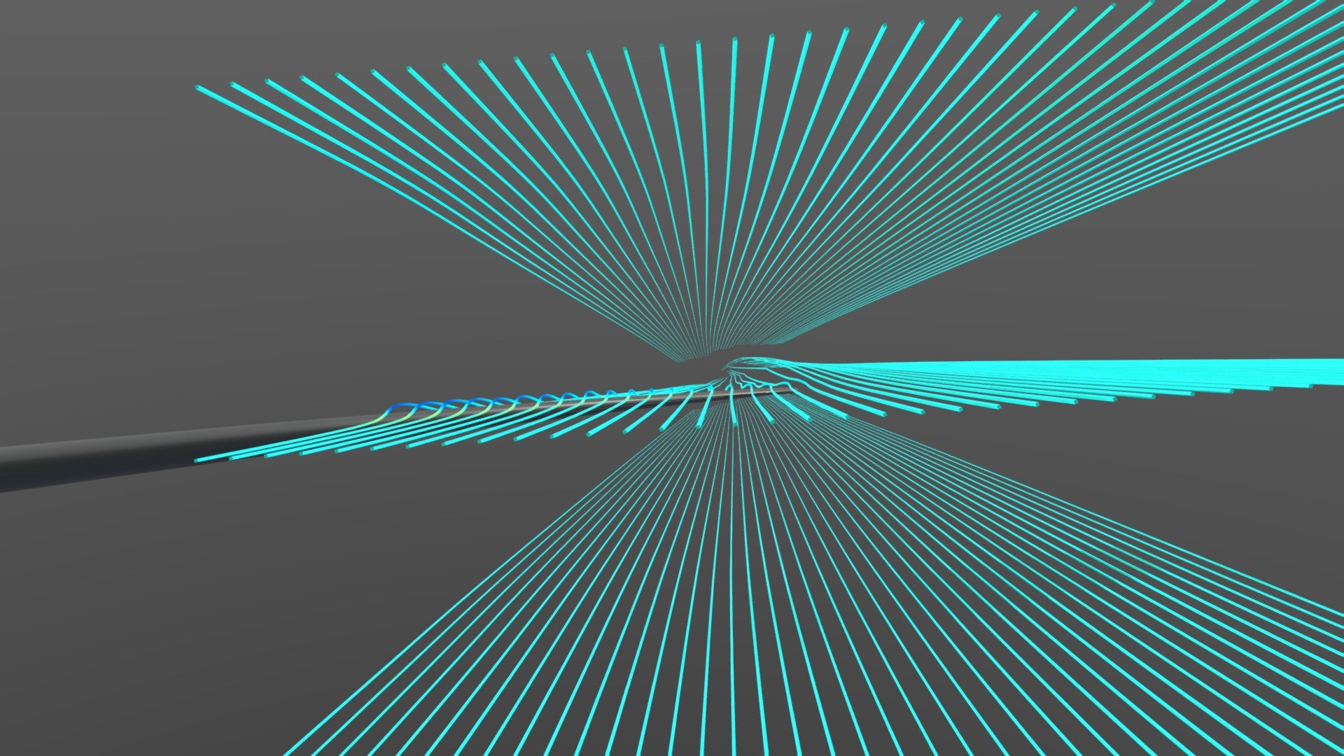Airflow around an aircraft wingtip - 3D model by famousandfaded ...