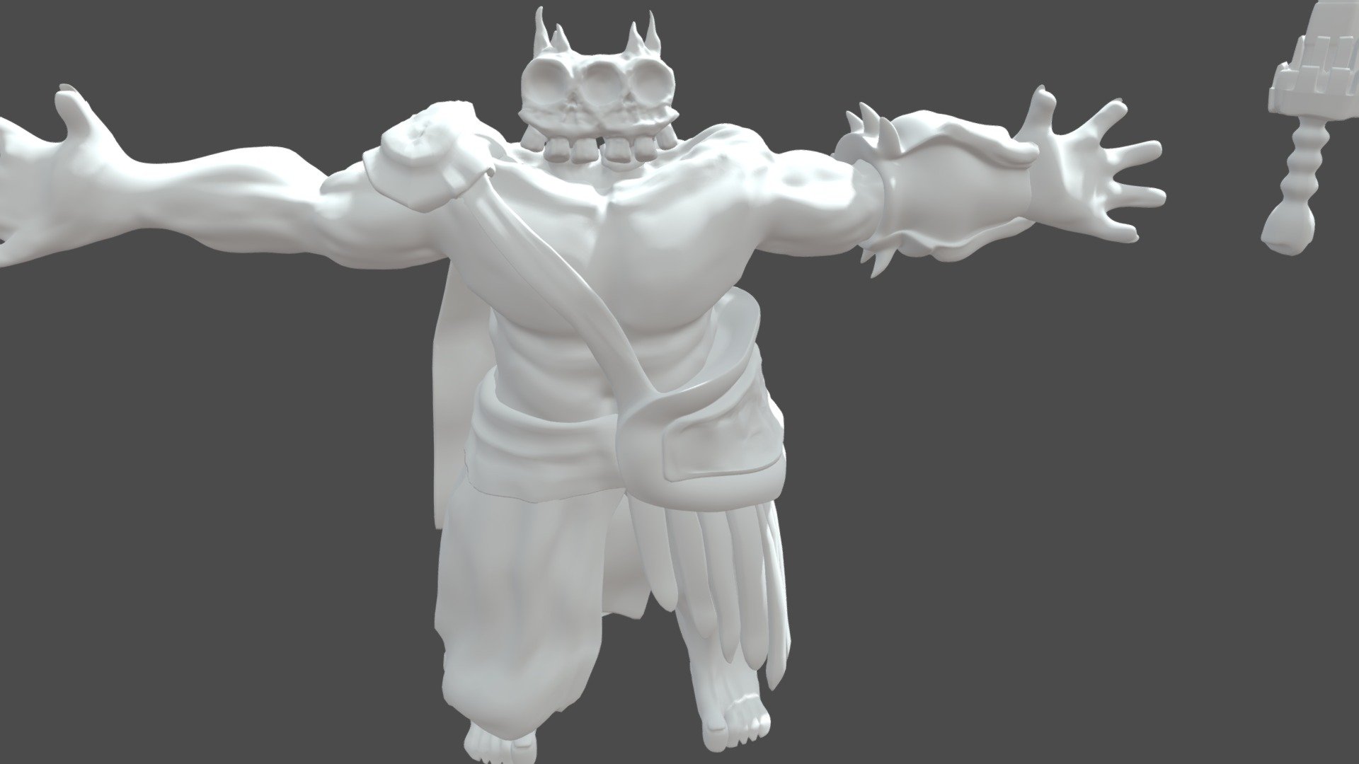 Greek Demon - 3D model by dl3Dart [af11157] - Sketchfab