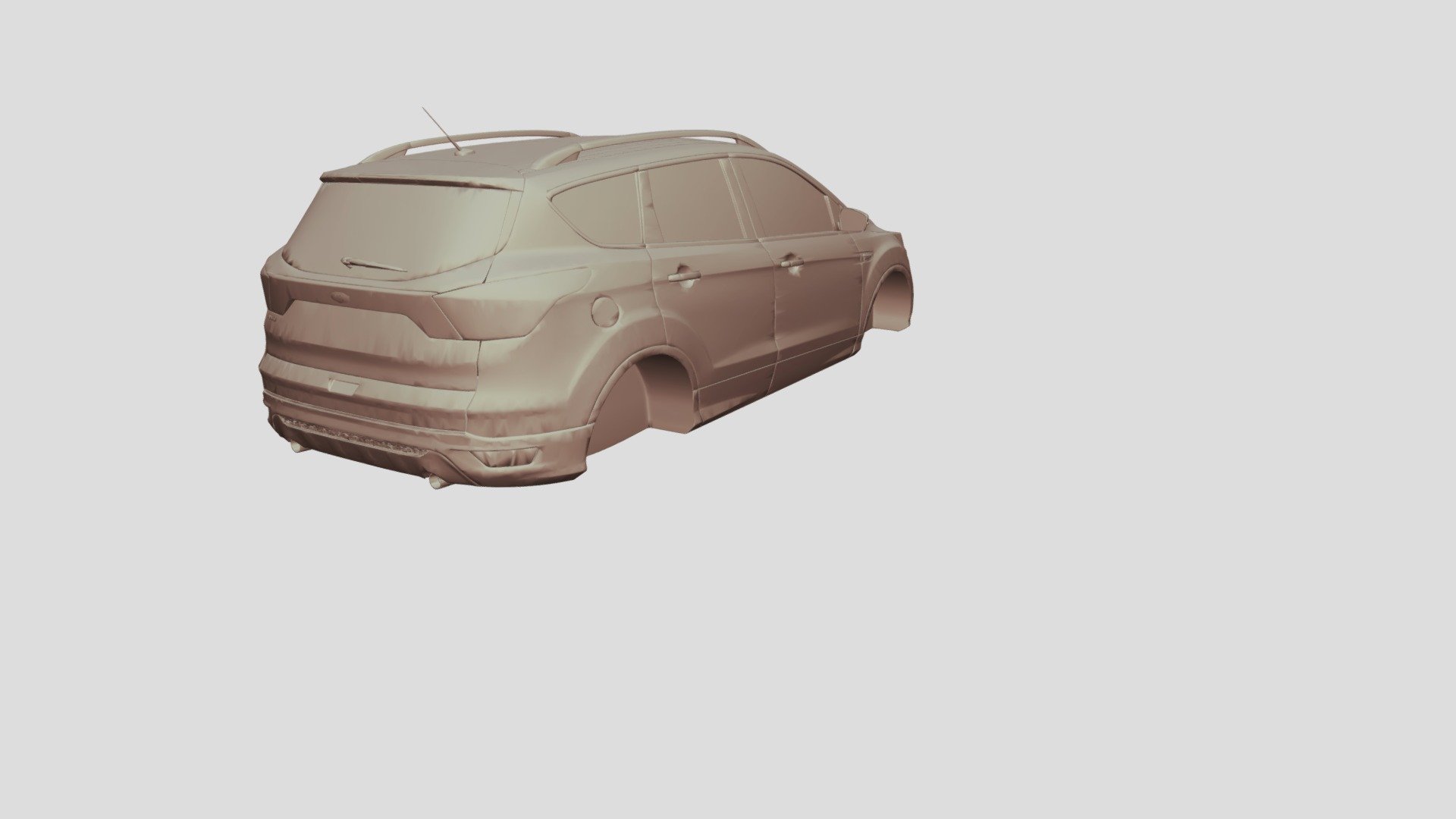 Ford Kuga 2010 - Download Free 3D model by CB1IFA (@d33729w) [af11acd ...